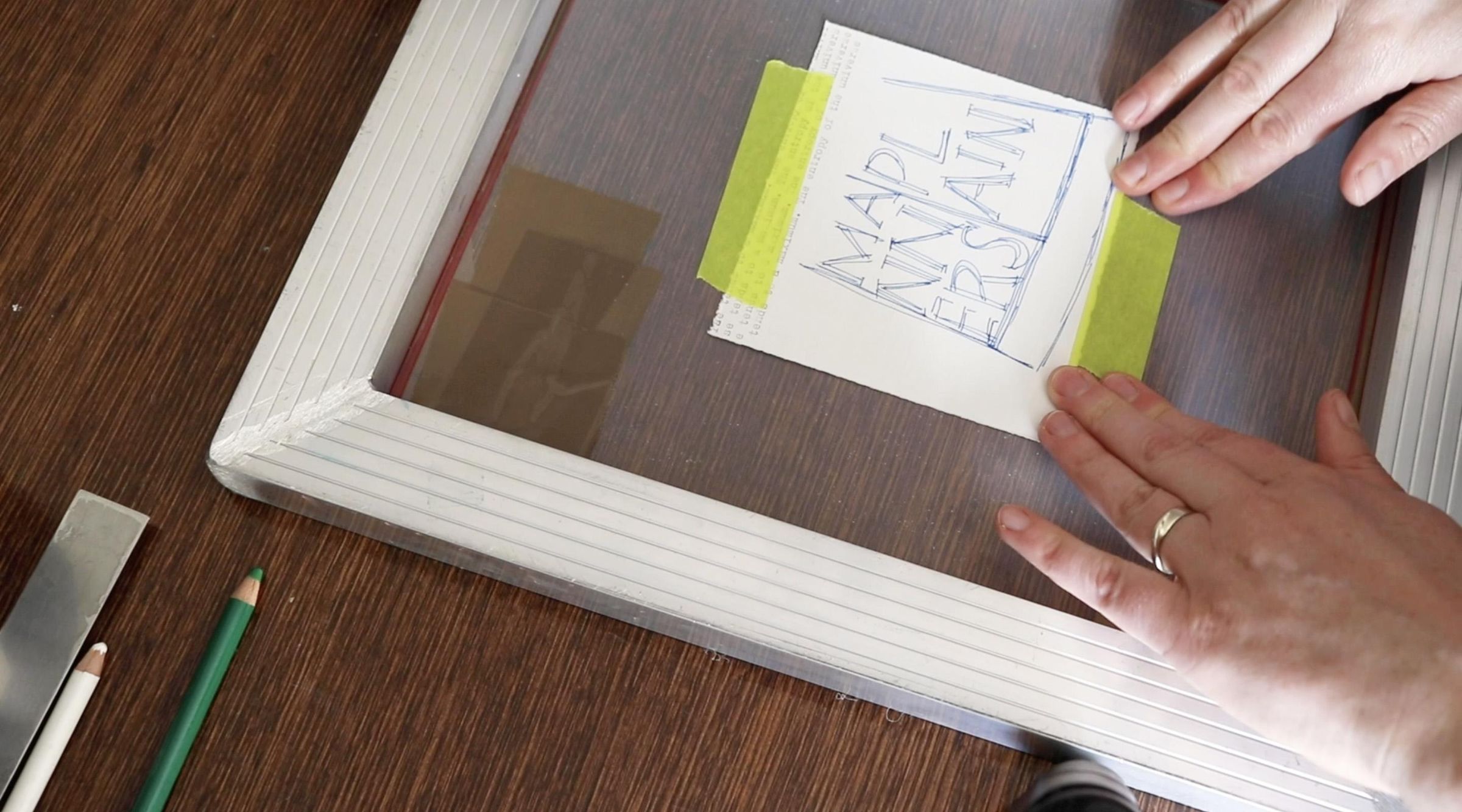 Easy Stencil Screen Printing : 8 Steps - Instructables