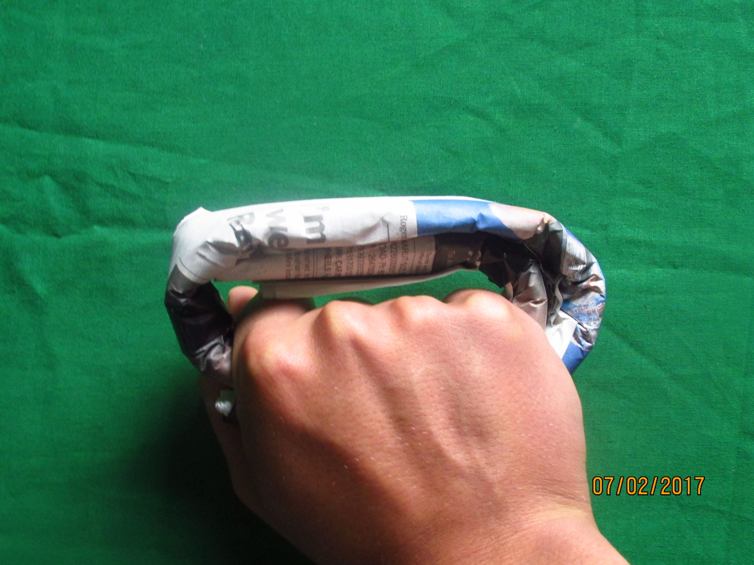 Two Paper Self-defence Weapons : 5 Steps - Instructables