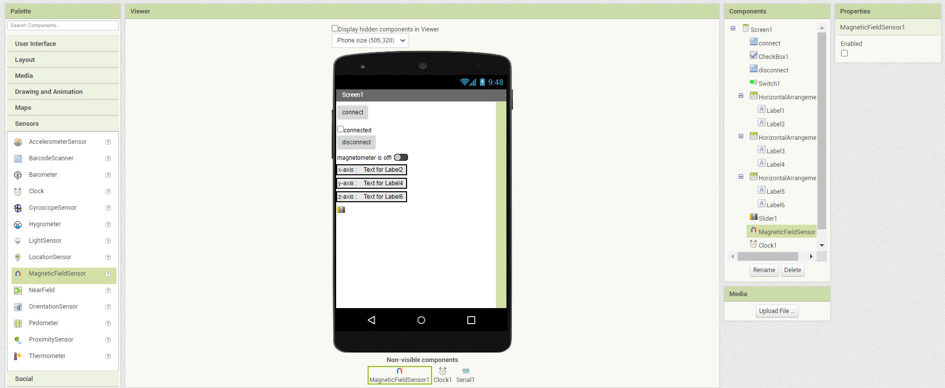 Sensors in Phone and Arduino | Serial Communication : 7 Steps (with ...