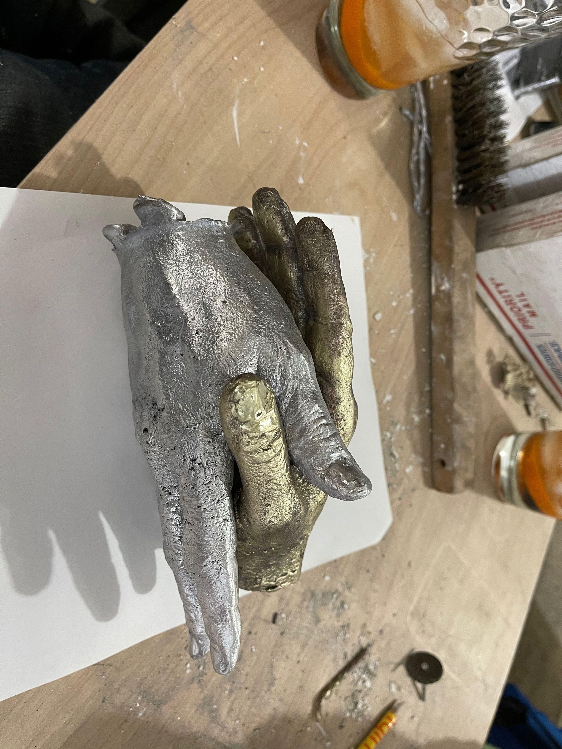 My Metal Hand Doorknob : 10 Steps (with Pictures) - Instructables