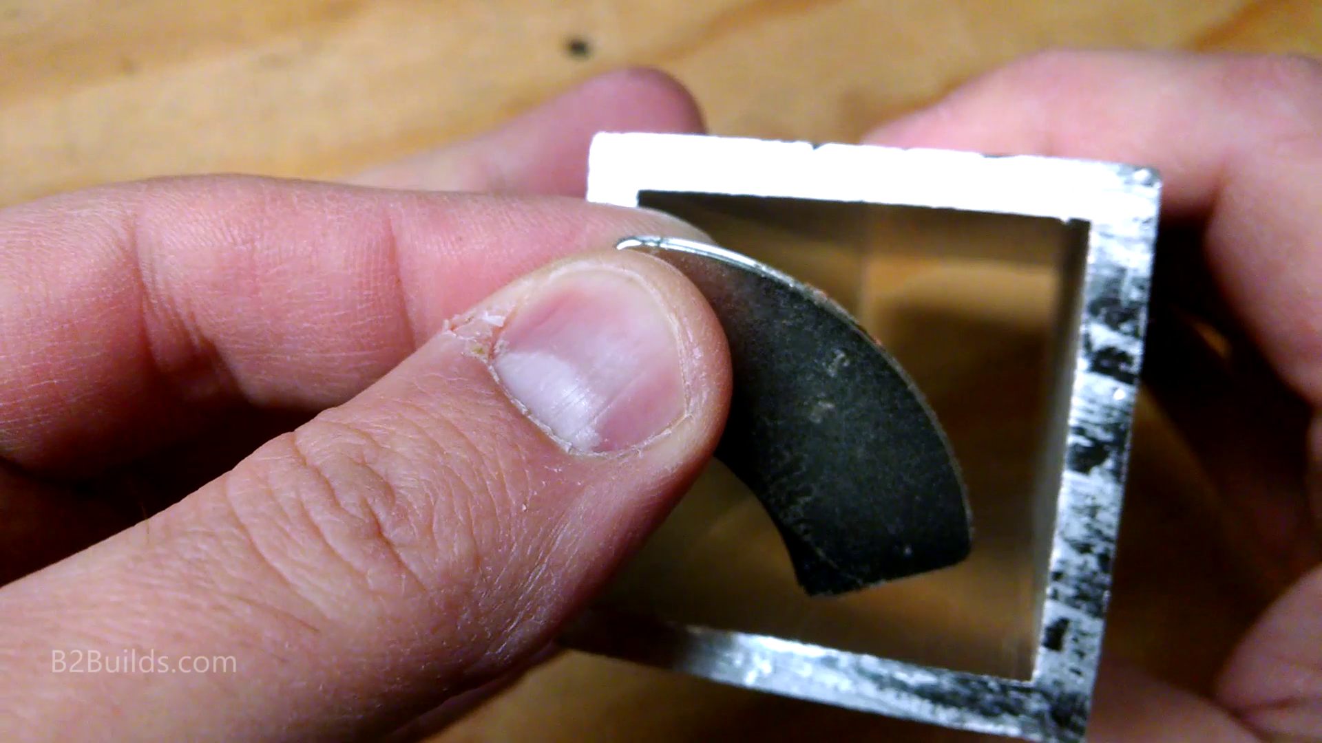 Custom Wood & Aluminum Magnets From a Hard Drive : 9 Steps (with ...