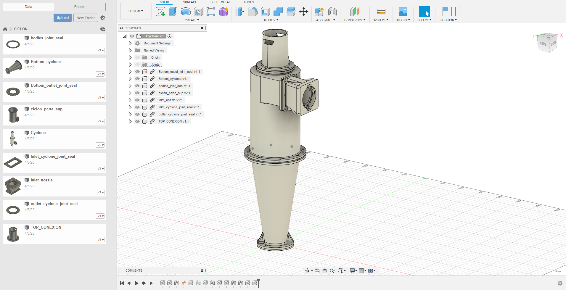 Cyclone Dust Collector by 3D Printer : 7 Steps (with Pictures ...
