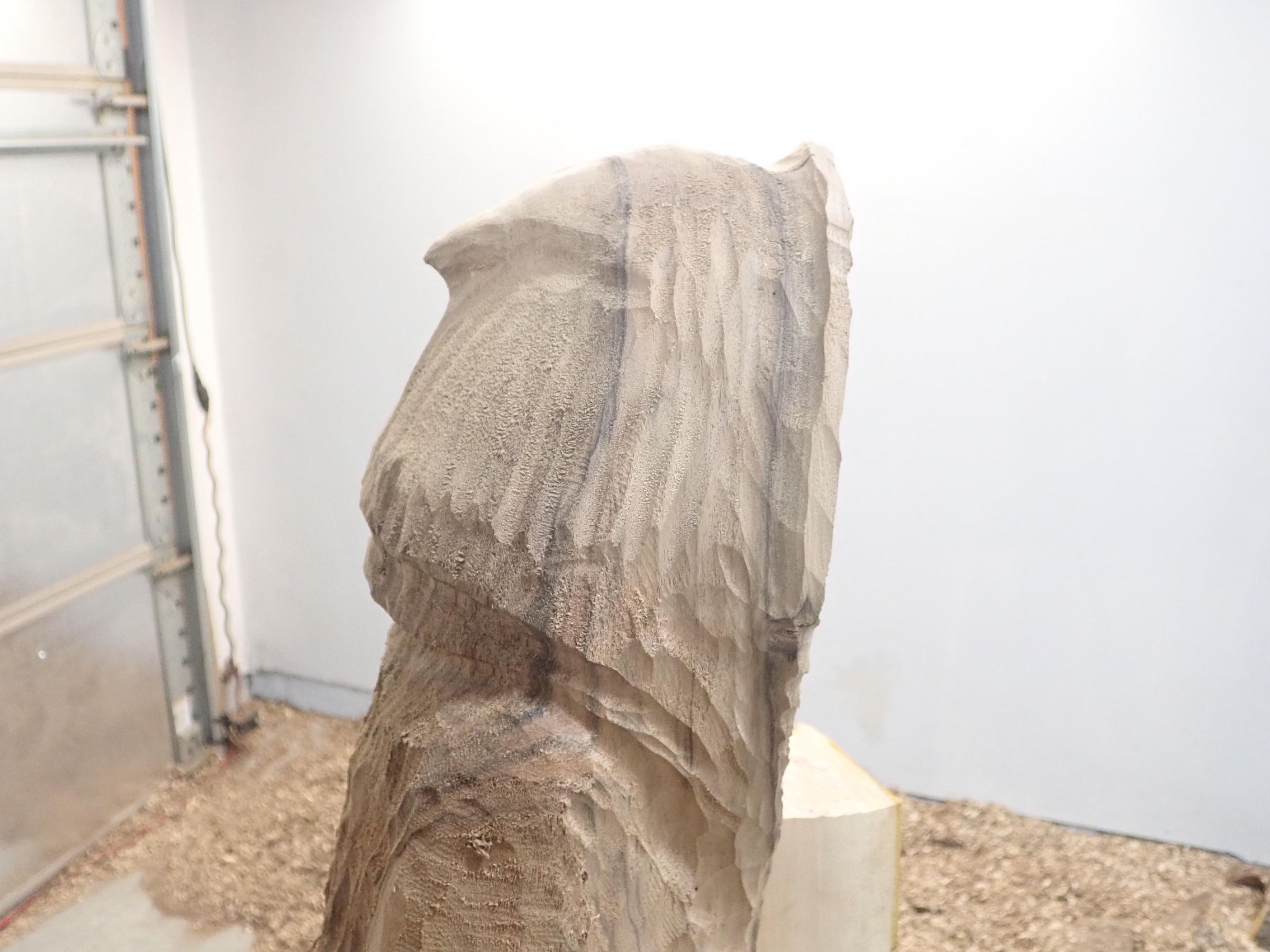 Grim Reaper Carved From a Walnut Log : 17 Steps (with Pictures ...