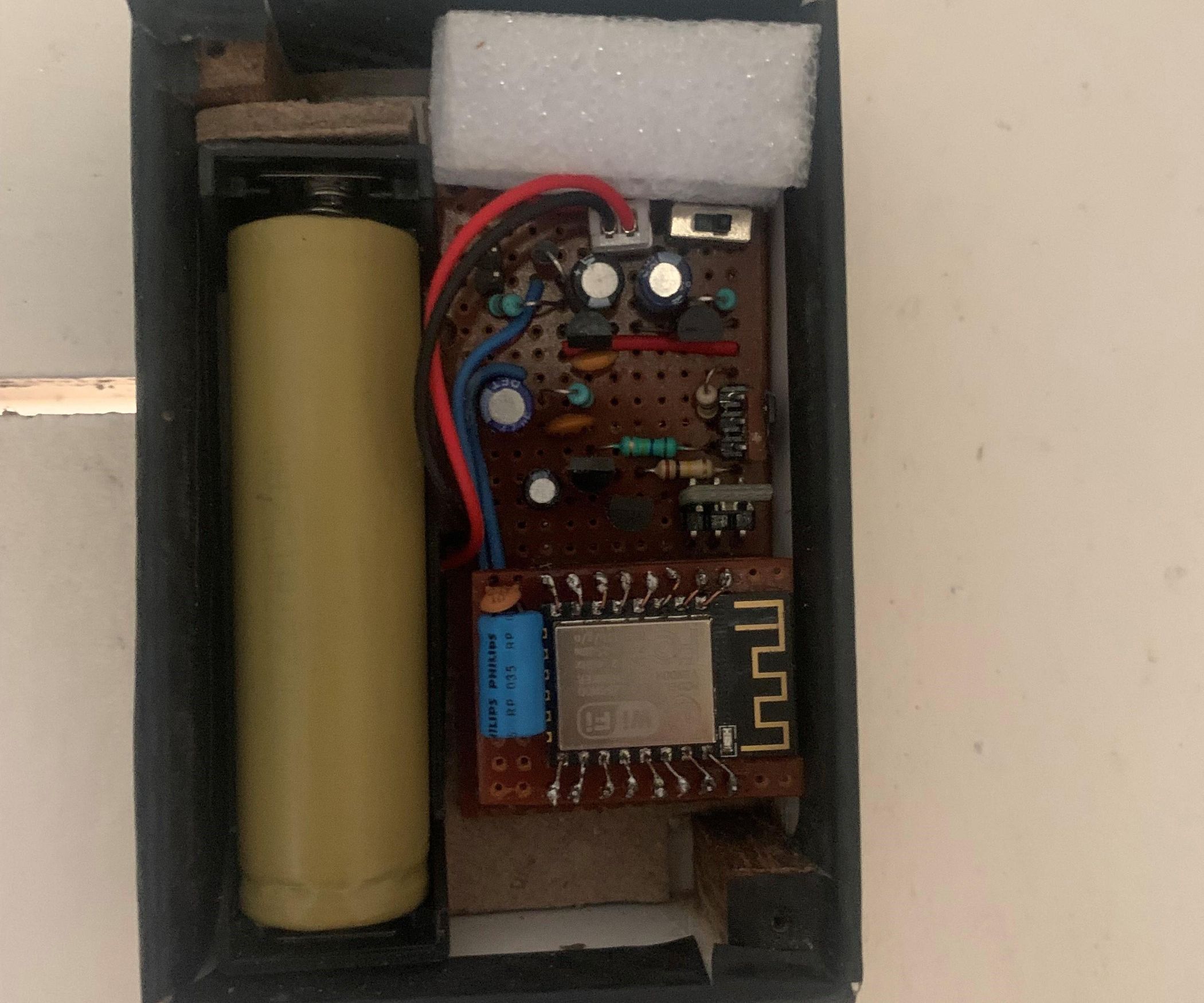 Zero Idle Current/Ultra Fast Contact Sensor - Espnow or WiFi Based : 6 ...