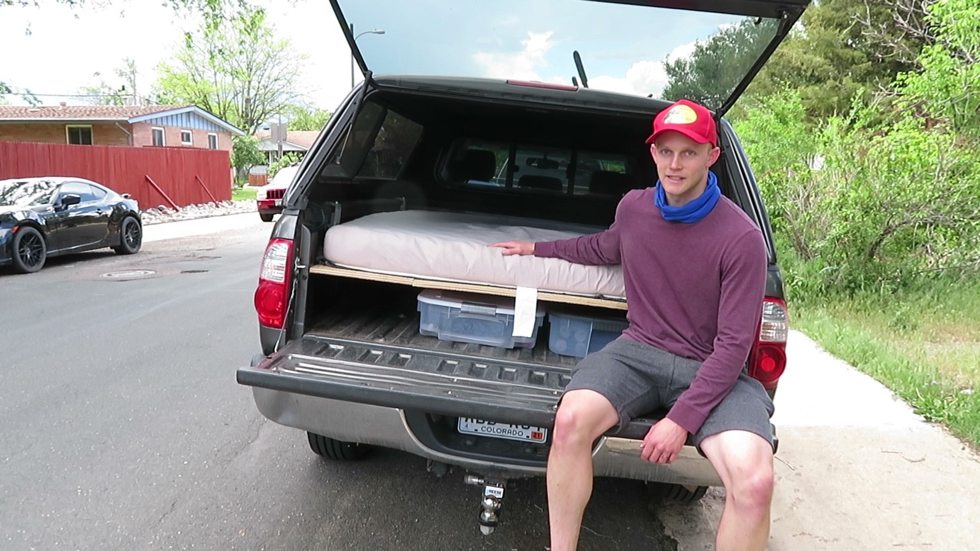 DIY Cheap Minimalist Truck Shell Camper Bed Platform : 5 Steps (with ...