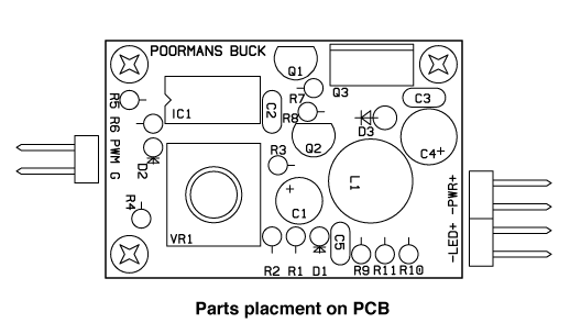 Simple Buck LED Driver With PWM Input : 6 Steps (with Pictures ...