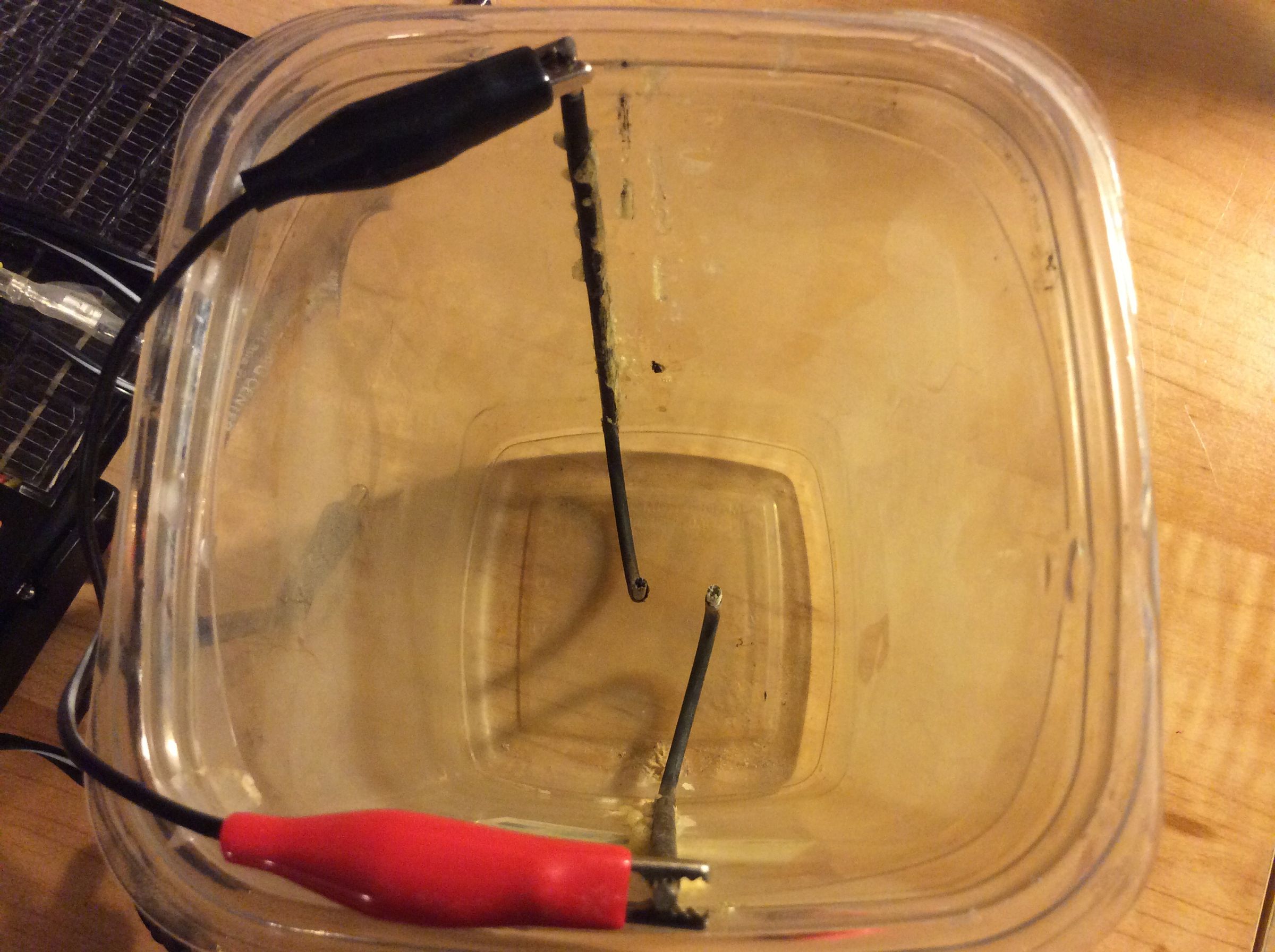 Solar Powered Electrolysis : 7 Steps - Instructables