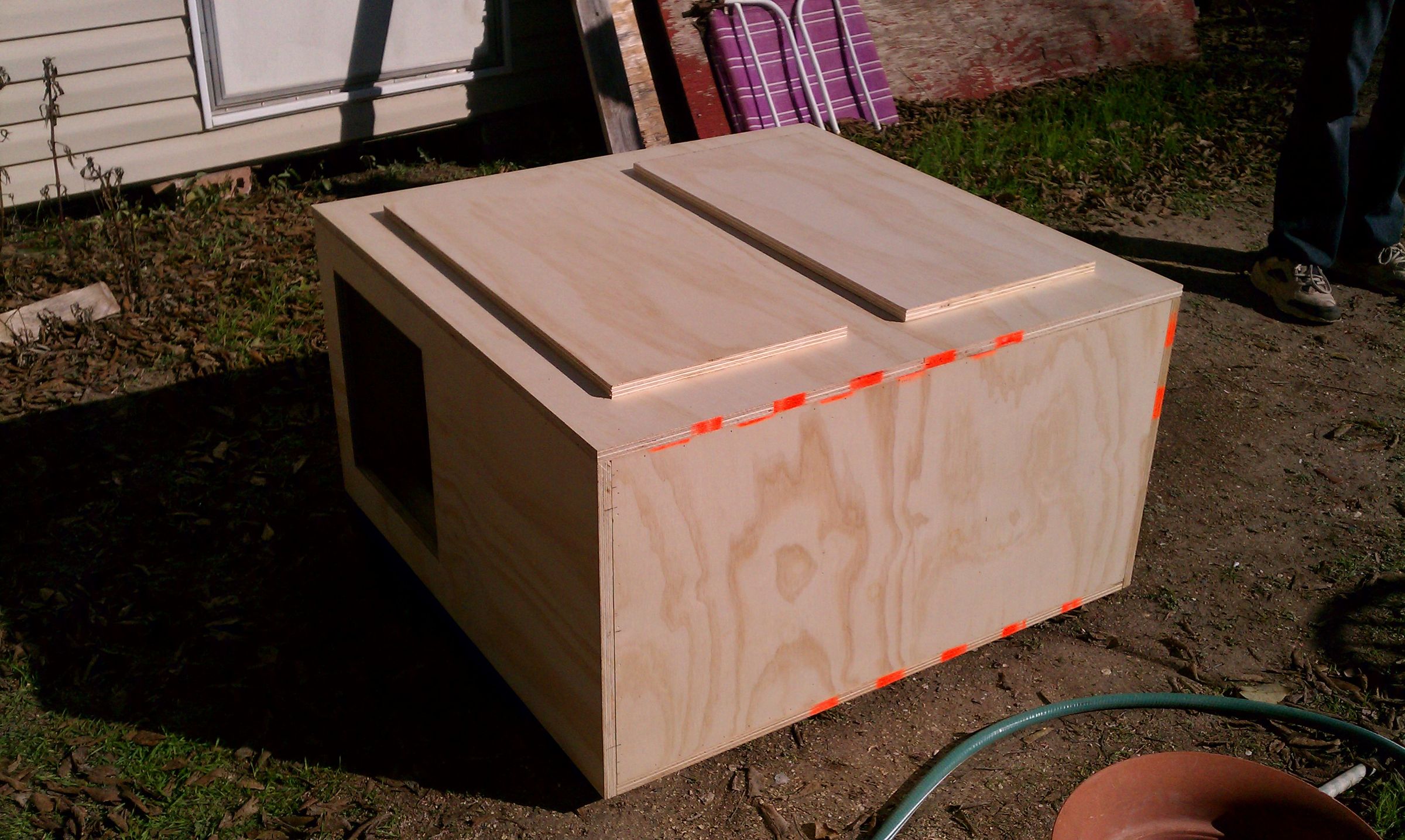 Fish Aquarium Stand (40 Breeder Tank With Hidden Sump Door) : 12 Steps ...