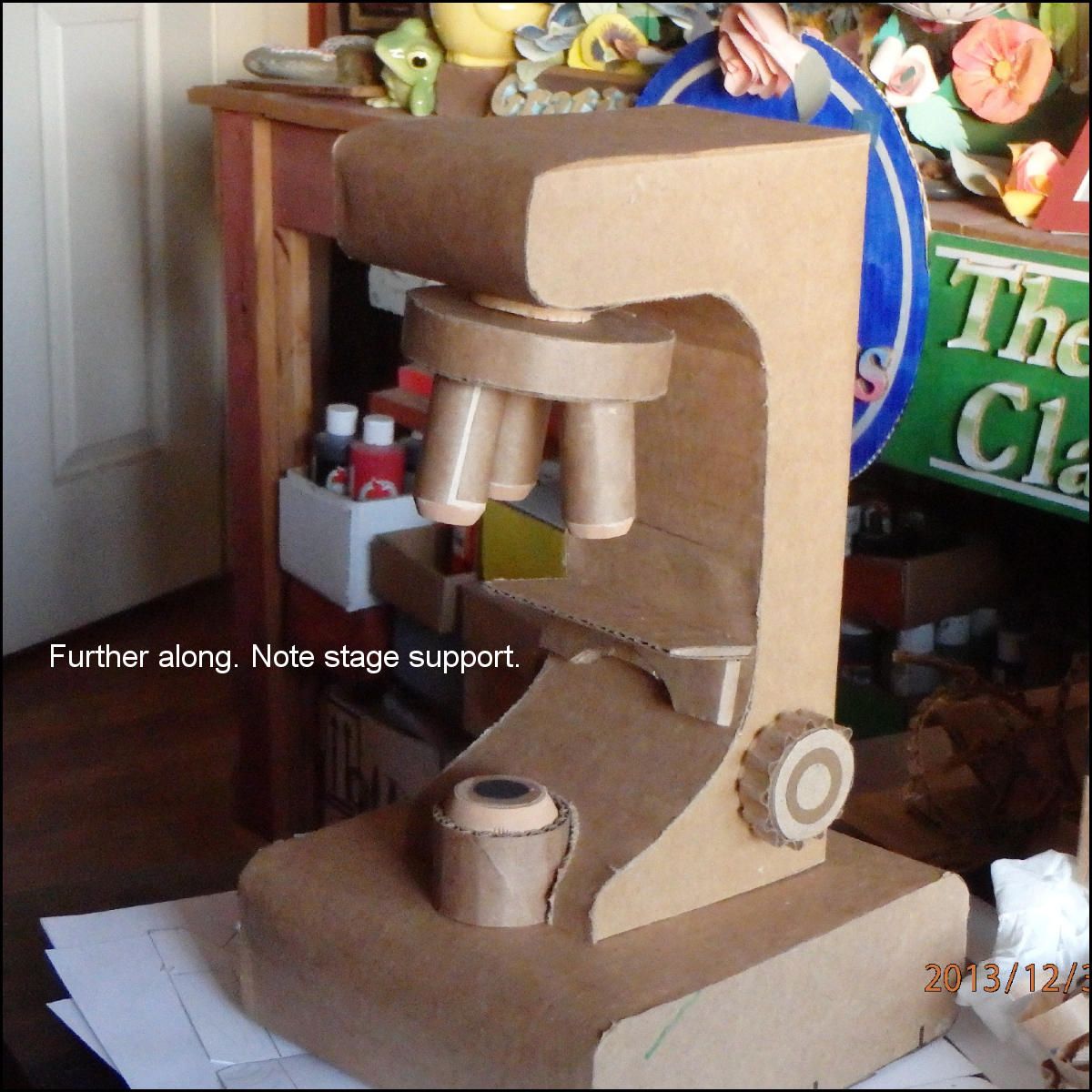 Make a Cardboard Binocular Microscope : 7 Steps (with Pictures ...