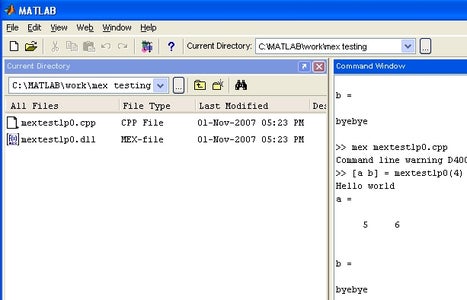 Making a Matlab MEX File : 3 Steps - Instructables