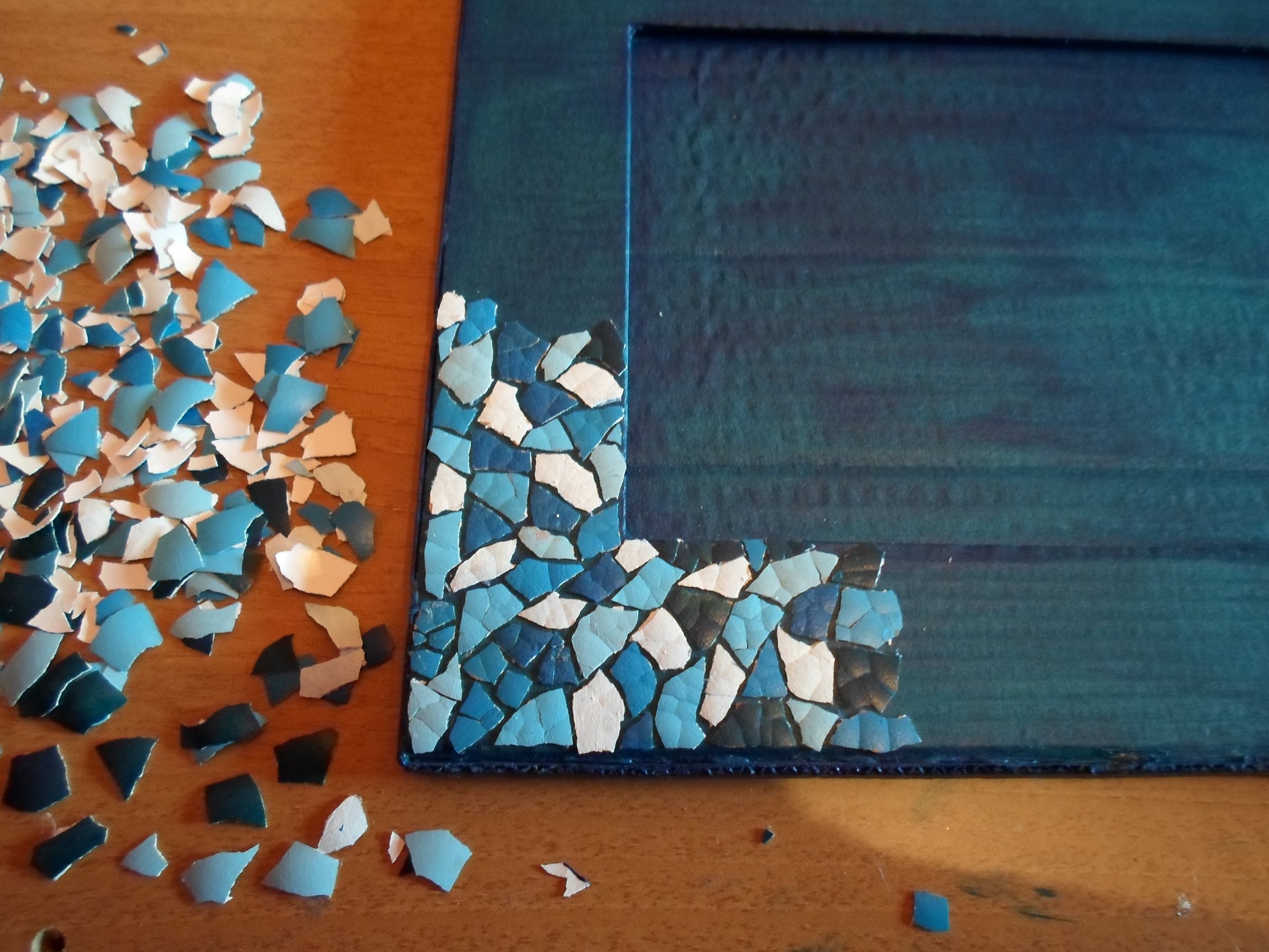 Eggshell Mosaic Frame : 9 Steps (with Pictures) - Instructables