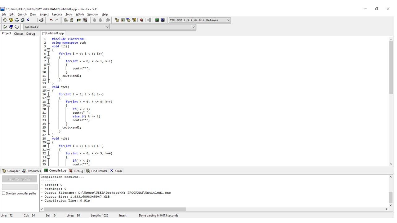 Create Shapes in C++ : 3 Steps - Instructables