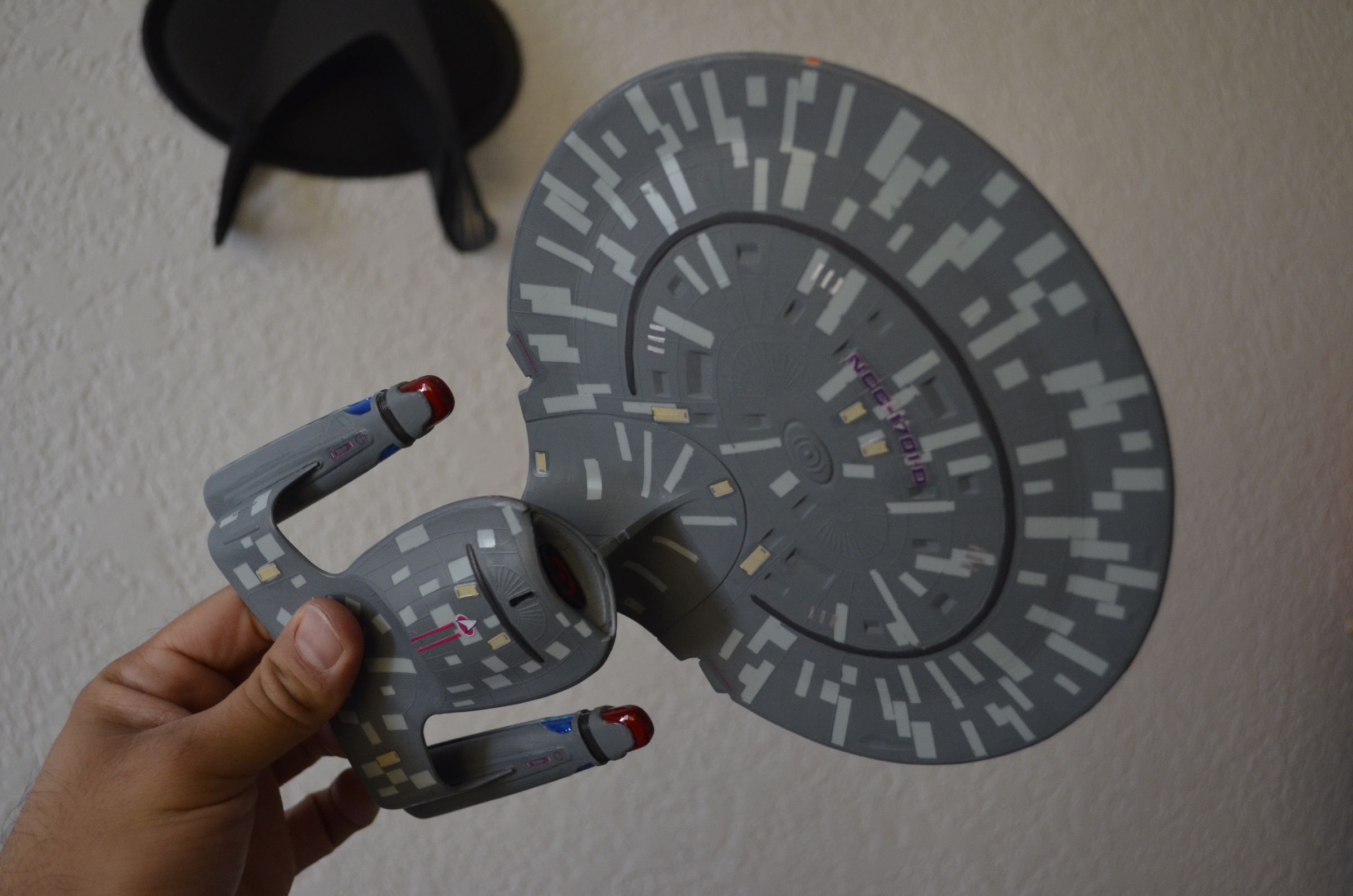 Custom Painting a Starship Model, Aztec-Style-Masking : 4 Steps ...