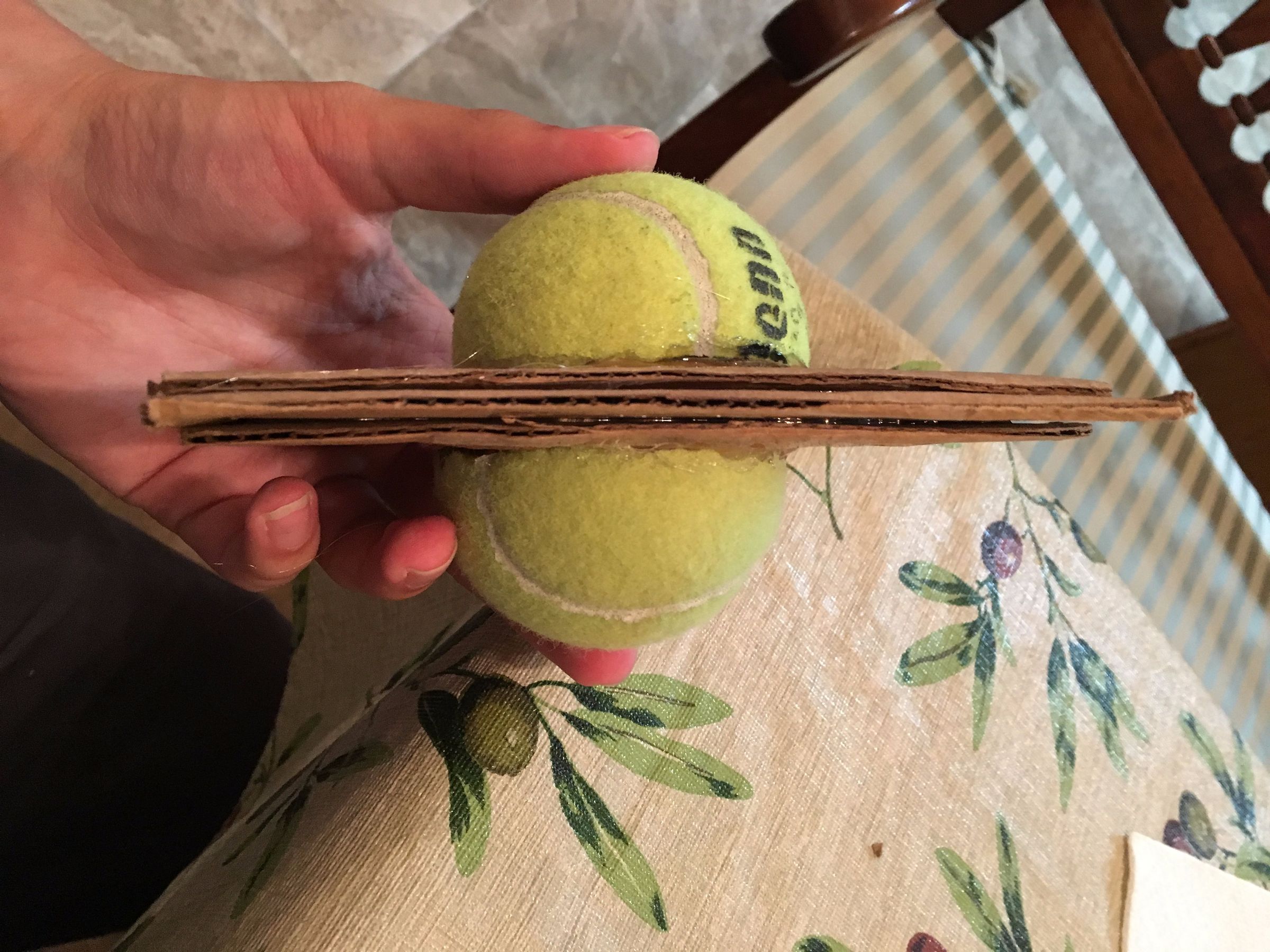 Tennis Ball Door Stopper : 3 Steps - Instructables