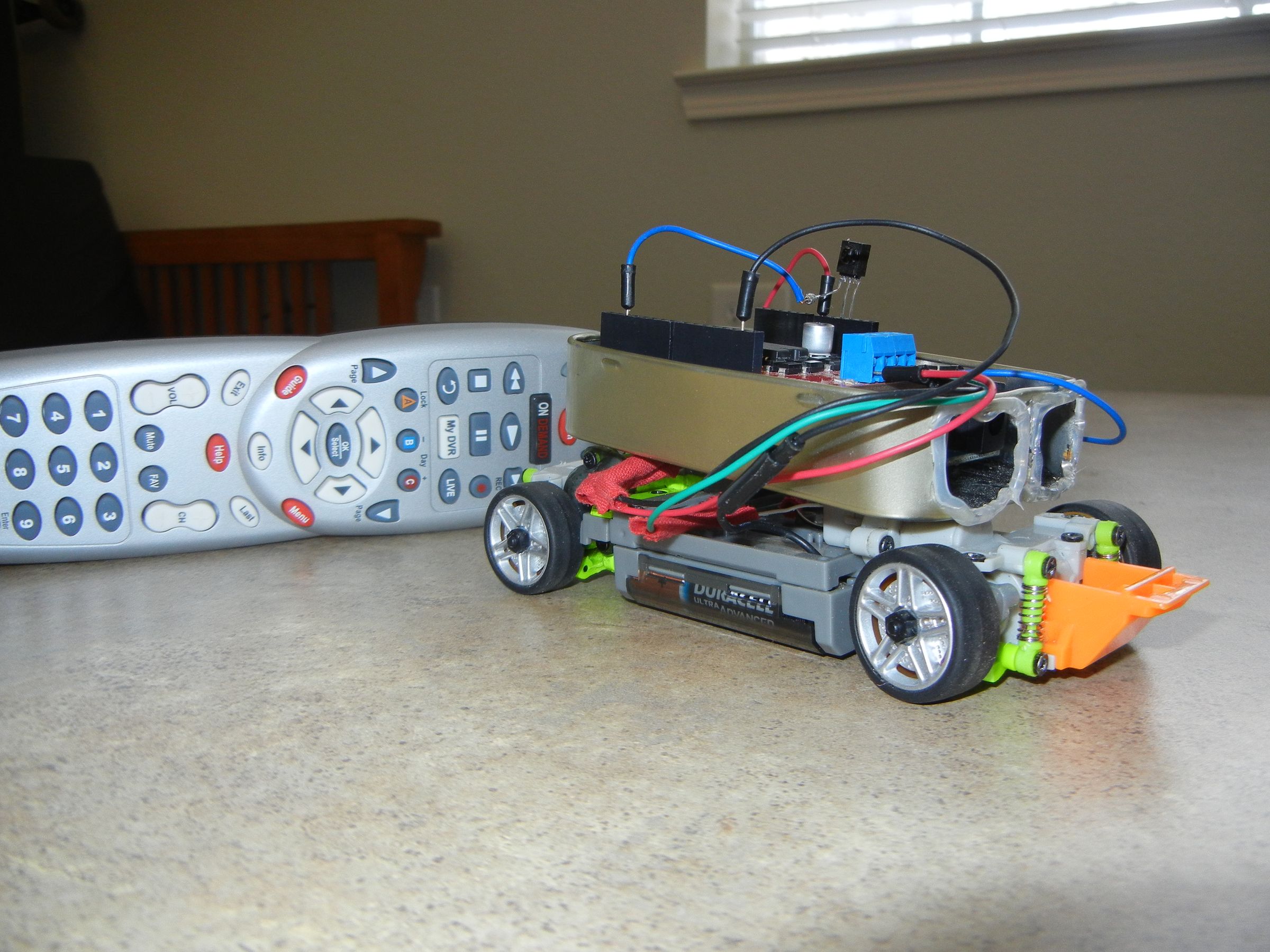 TV Remote Controlled Car : 5 Steps (with Pictures) - Instructables