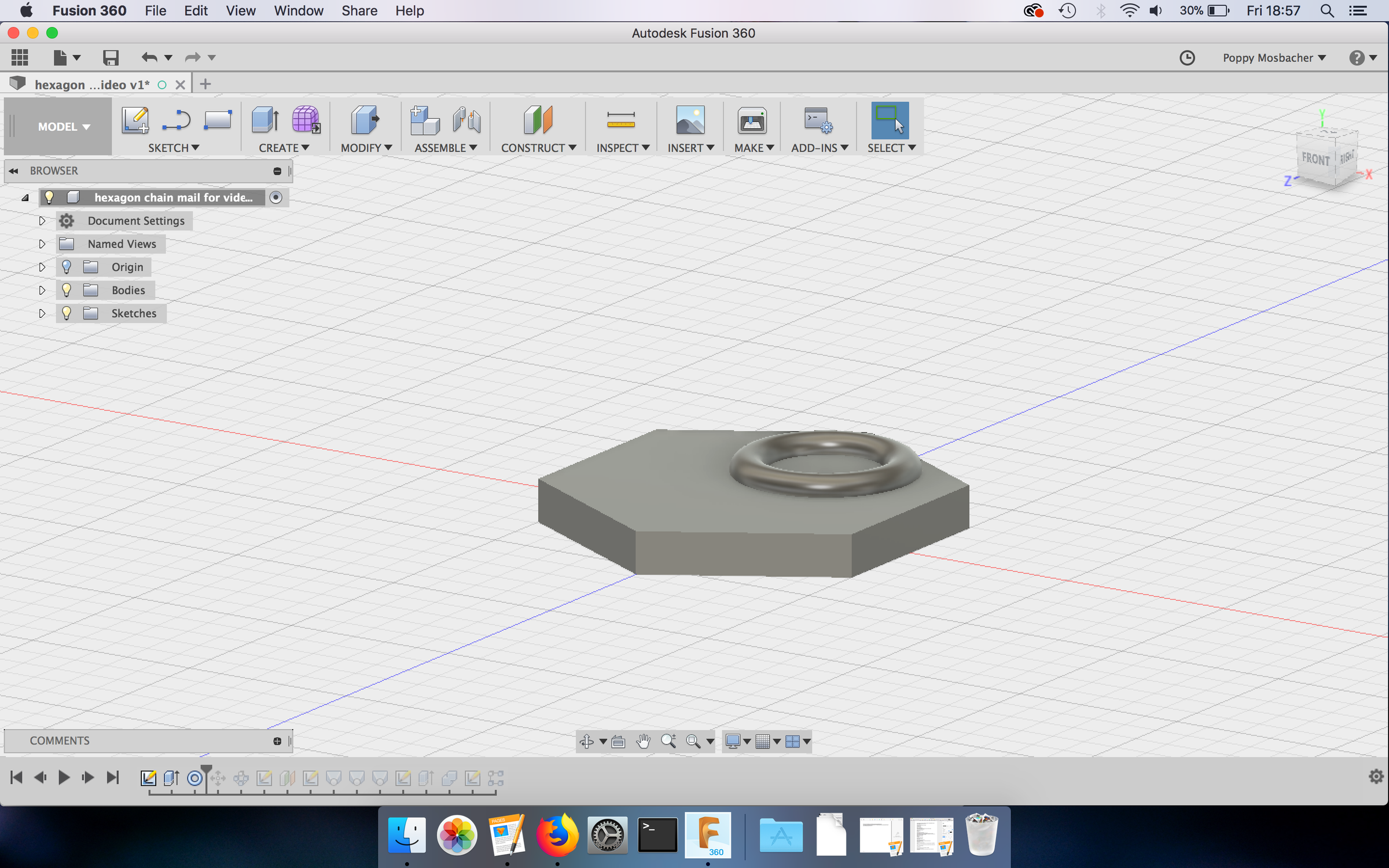 How to Draw 3D Printable Chainmail With Fusion 360 : 6 Steps (with ...