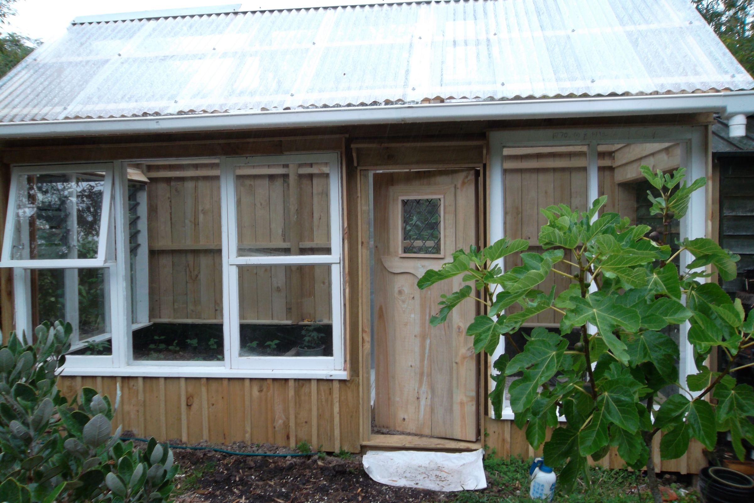 Greenhouse Made From Recycled Windows - Instructables