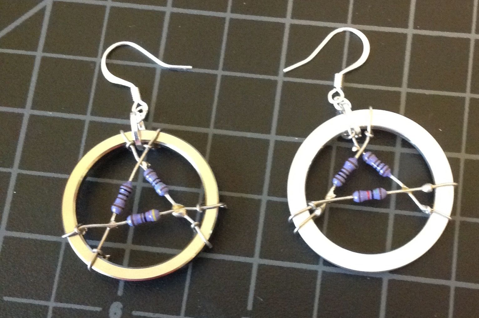 The Ultimate Resistor Earrings : 4 Steps (with Pictures) - Instructables