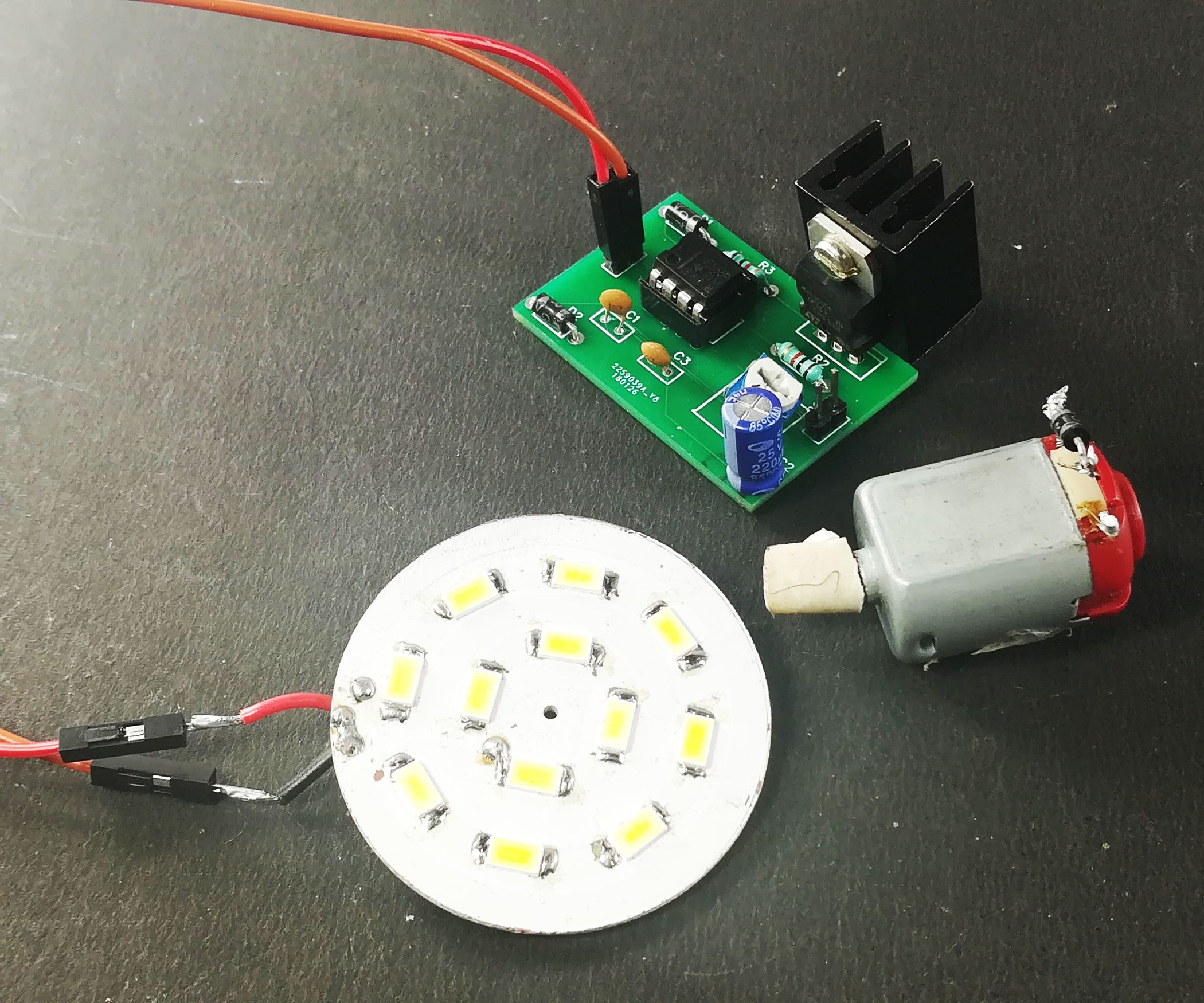 How to Make High Power Led Dimmer+Dc Motor Speed Controller : 4 Steps ...