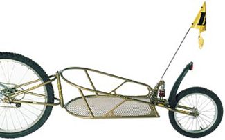 Single Wheel Bicycle Trailer With Suspension. : 10 Steps (with Pictures ...