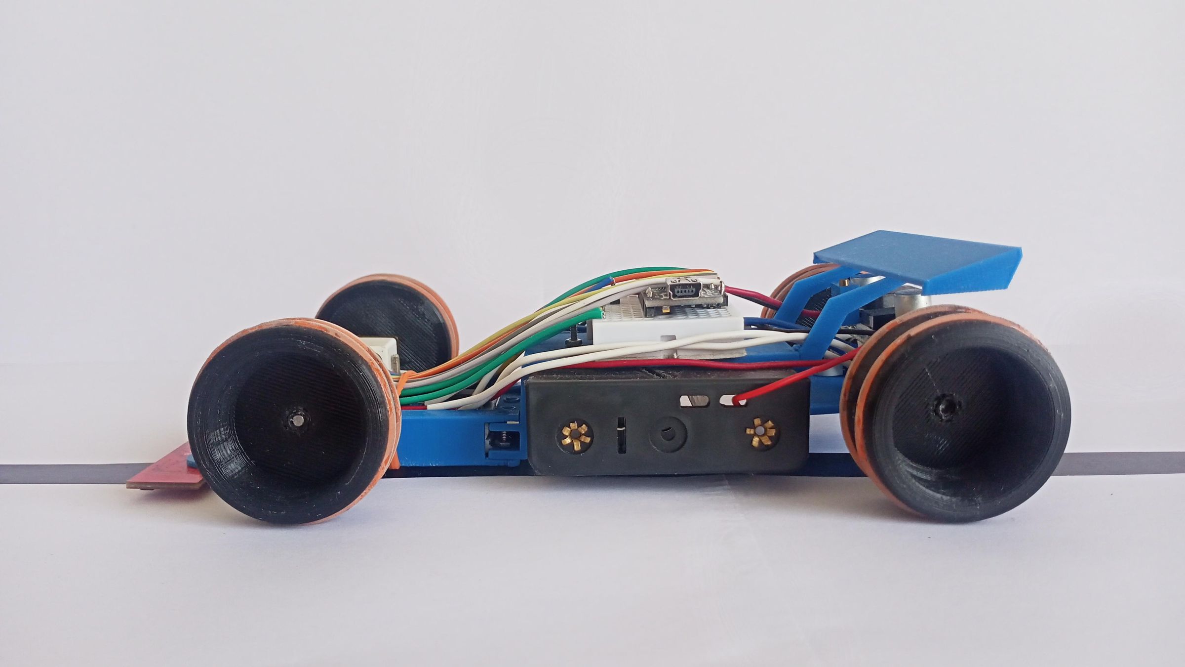 4 Wheel Drive Line Follower Robot : 37 Steps (with Pictures ...