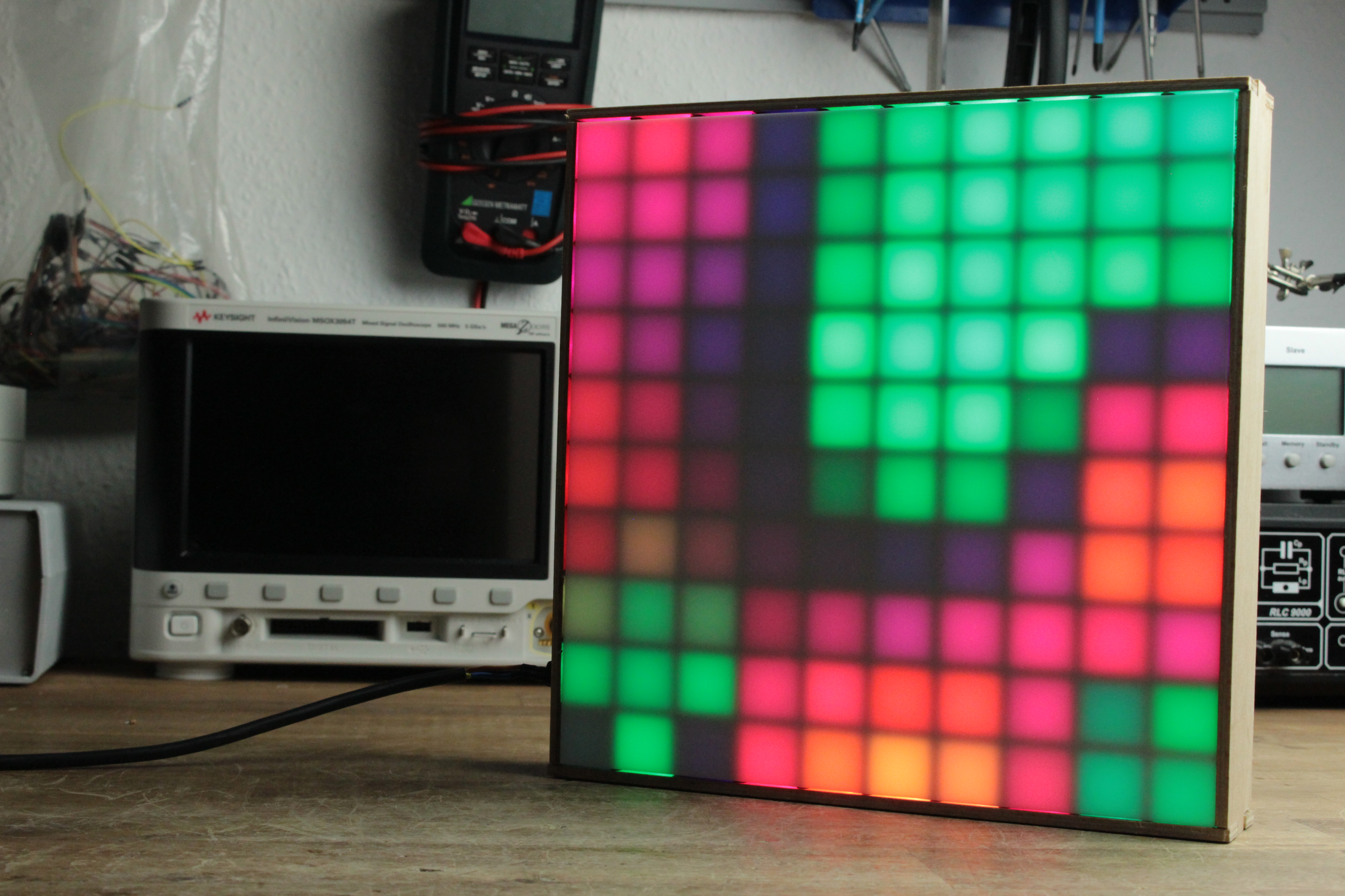Make Your Own 10x10 LED Matrix : 5 Steps (with Pictures) - Instructables
