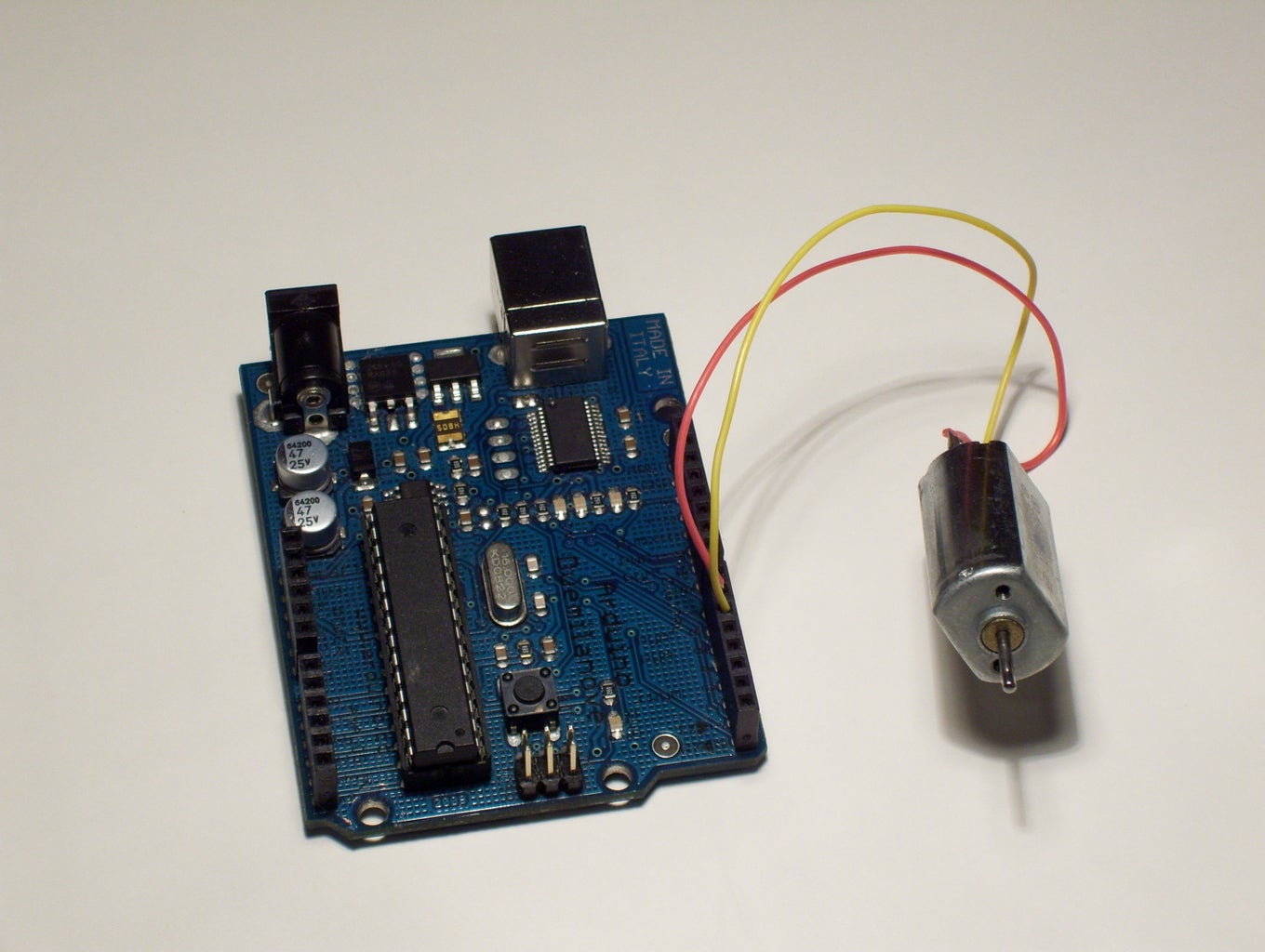 Simple 2 Way Motor Control For The Arduino 4 Steps Instructables