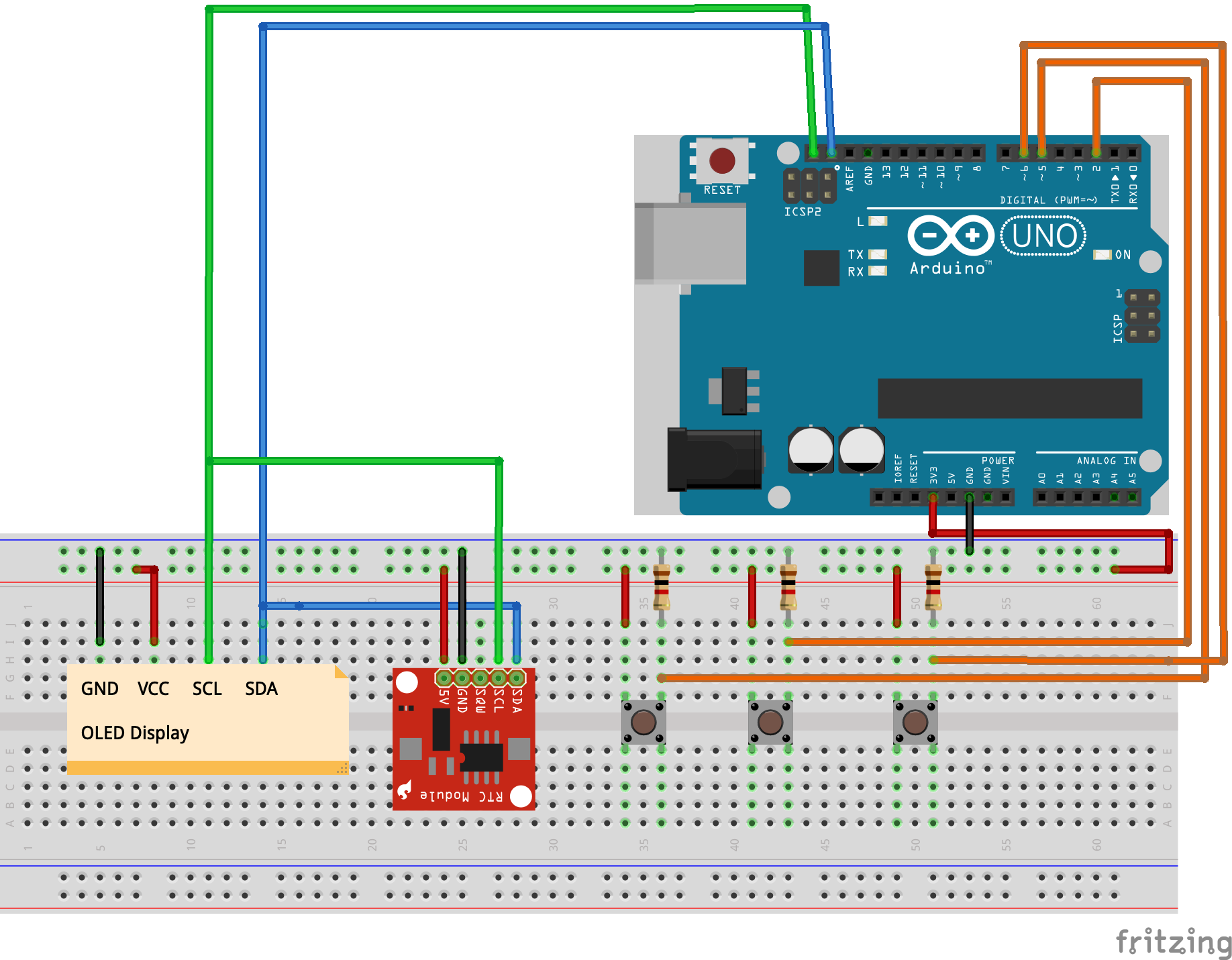 Arduino Based Watch - OLED, Menu, RTC : 12 Steps (with Pictures ...