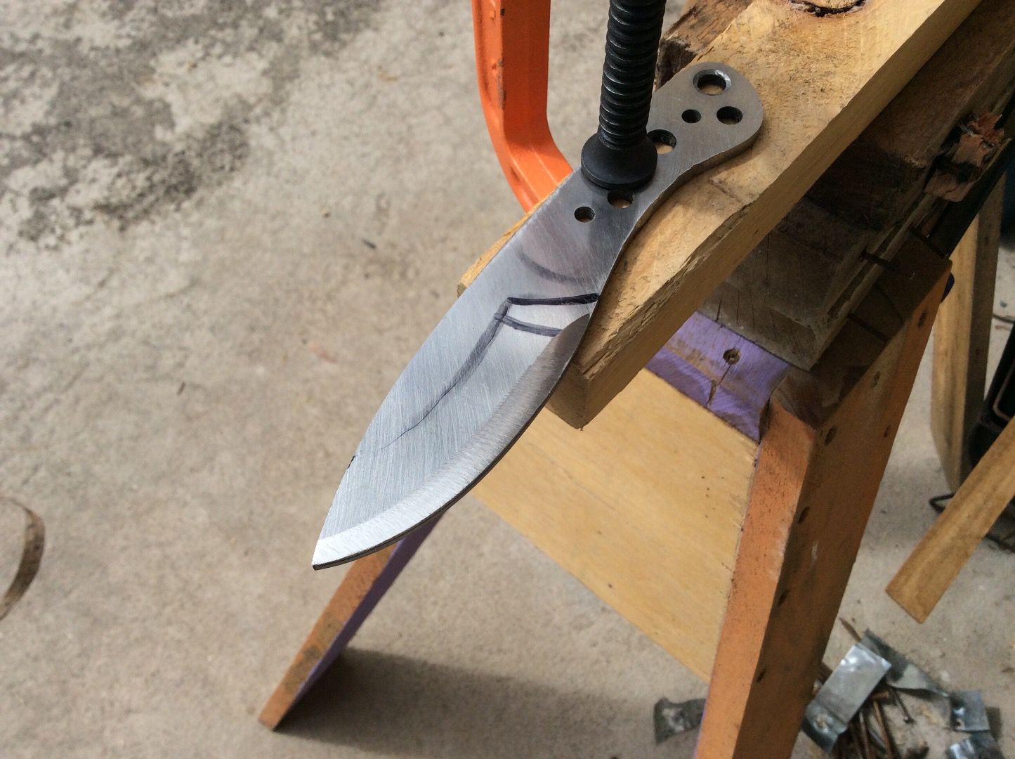 Knife Making With Basic Tools : 13 Steps (with Pictures) - Instructables