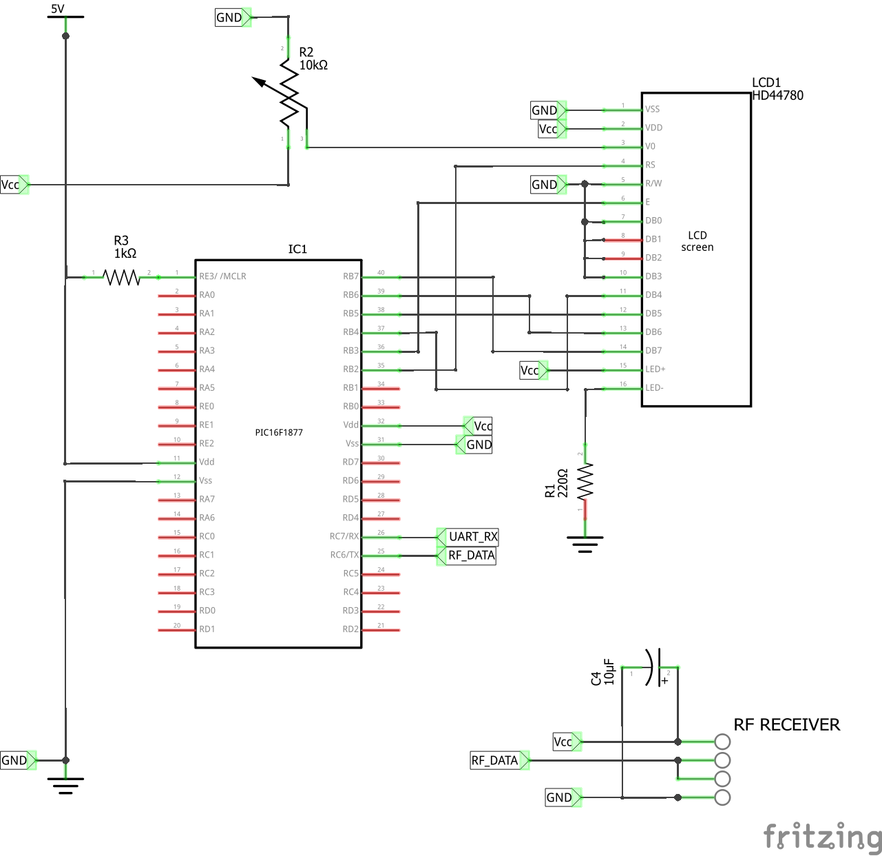 Wireless Communication Using Cheap 433MHz RF Modules and Pic Microcontrollers. Part 2 : 4 Steps ...