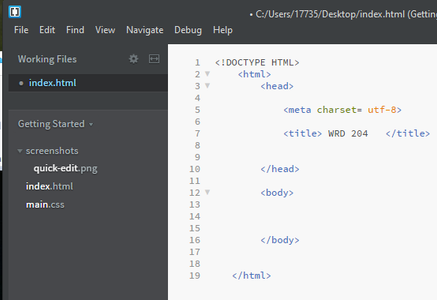 How to Create a Simple Web Page Using Brackets for Beginners : 14 Steps ...