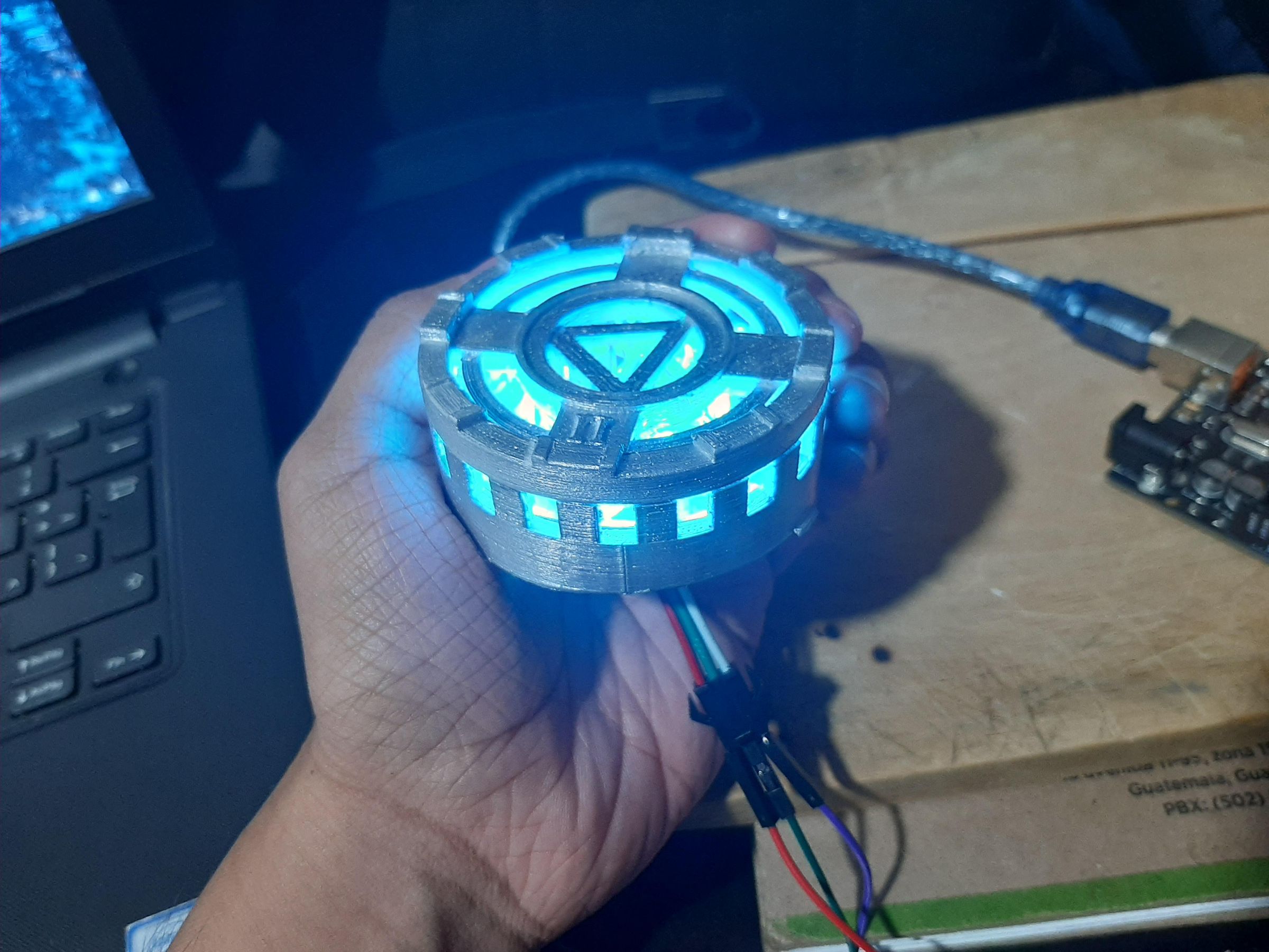 ARC Reactor Lamp MKII : 7 Steps (with Pictures) - Instructables