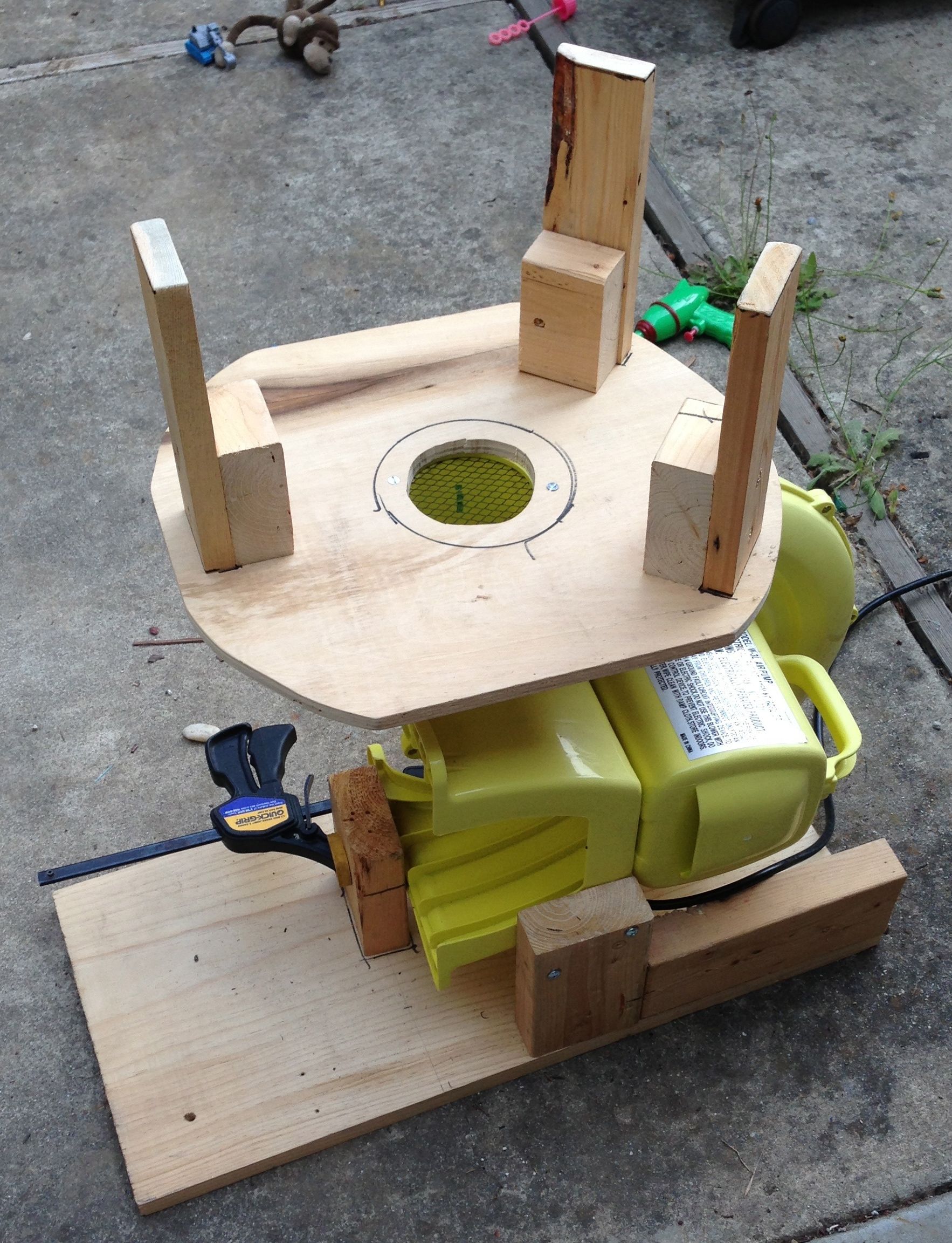 Vertical Wind Tunnel for Kids' Toys and Balls : 8 Steps (with Pictures ...