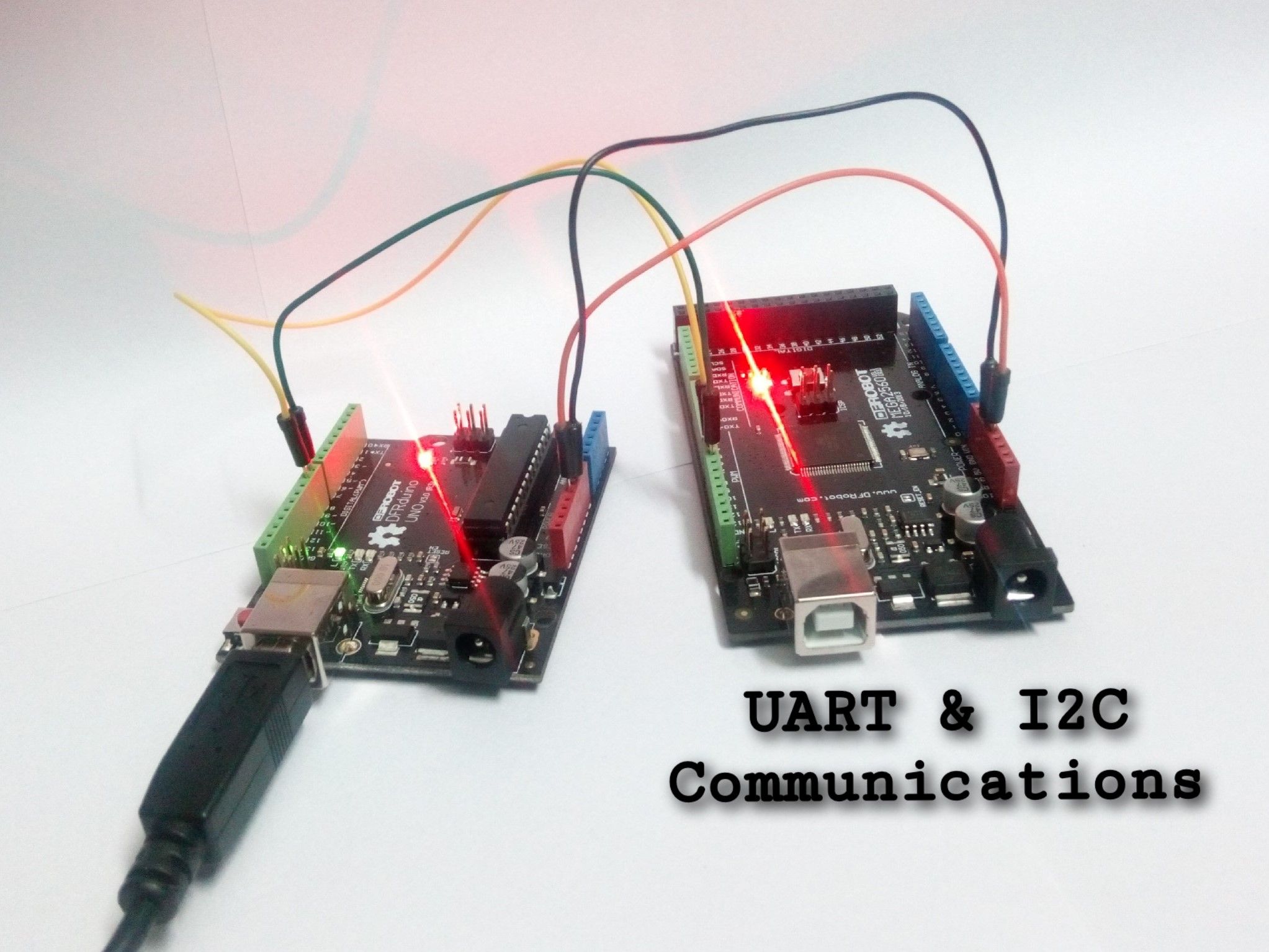 UART and I2C Communications Between UNO and MEGA2560 : 14 Steps (with ...