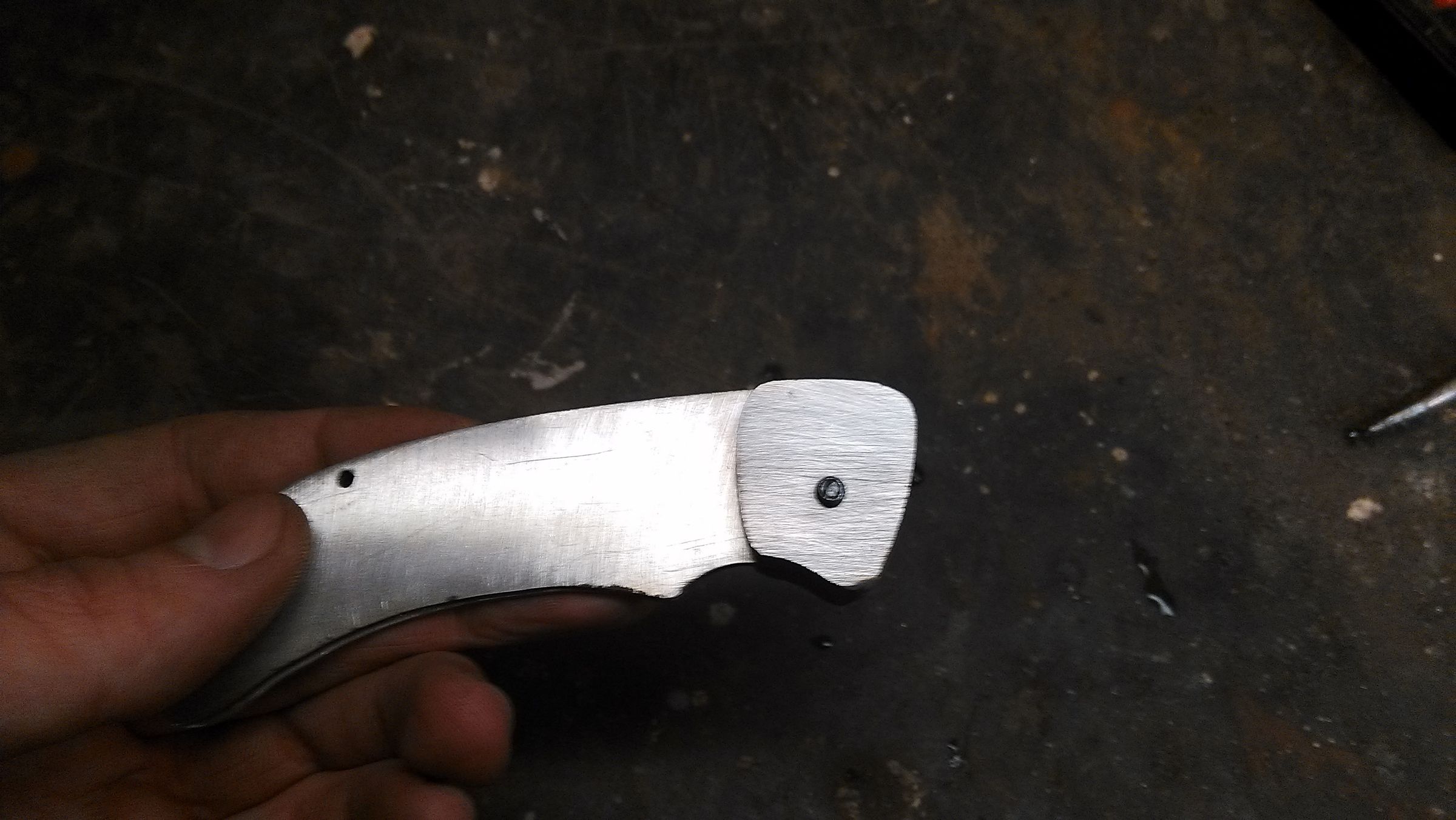 DIY Folding Knife With Button Lock : 11 Steps (with Pictures ...