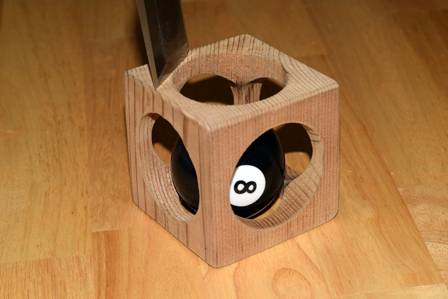 8 Ball In Solid Wood Cube 12 Steps with Pictures Instructables 8-ball-in-solid-wood-cube-12-steps-with-pictures-instructables