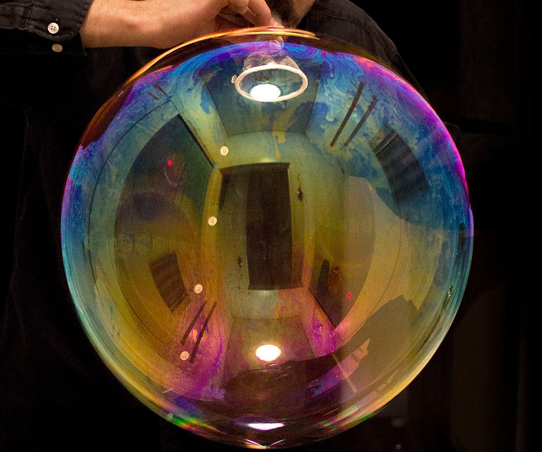 Giant Indoor Bubble Blower (One-way Valve) : 4 Steps (with Pictures ...