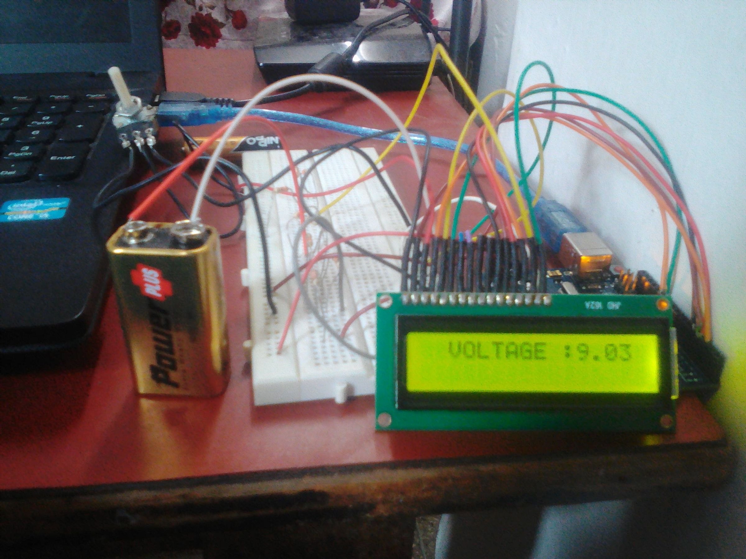 Measure Current and Voltage Using a Microcontroller || Voltage Divider ...