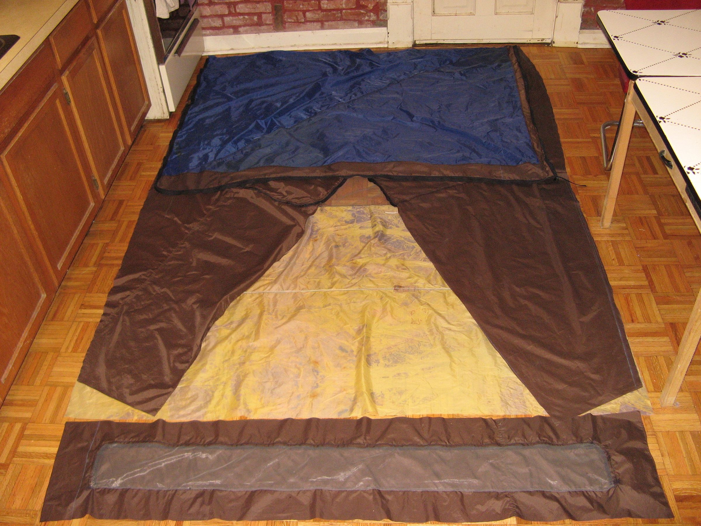 The Near-Perfect Tent: Design and Build a Recycled Tent : 15 Steps ...