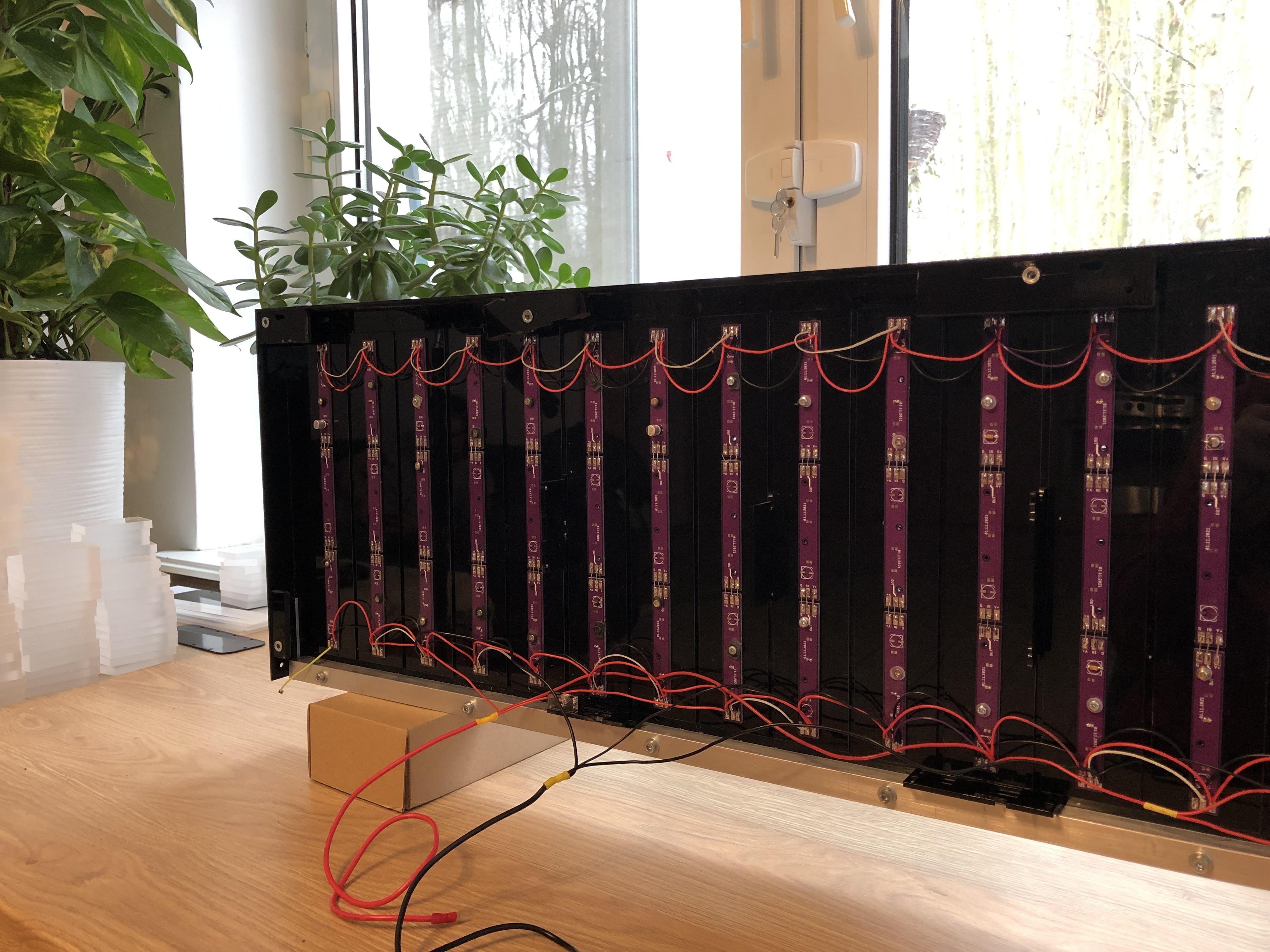 Audio Spectrum Display ASD_V1.0 – ESP32 + 399 WS2812B : 18 Steps (with ...