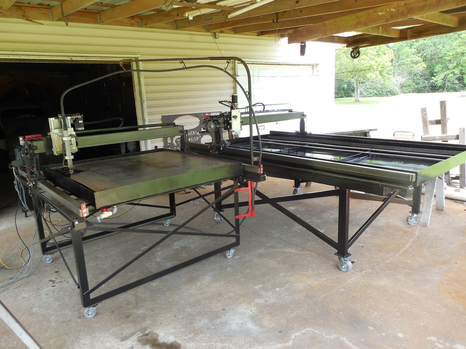 Home Built 4x8ft CNC Plasma Metal Cutting System : 12 Steps (with ...