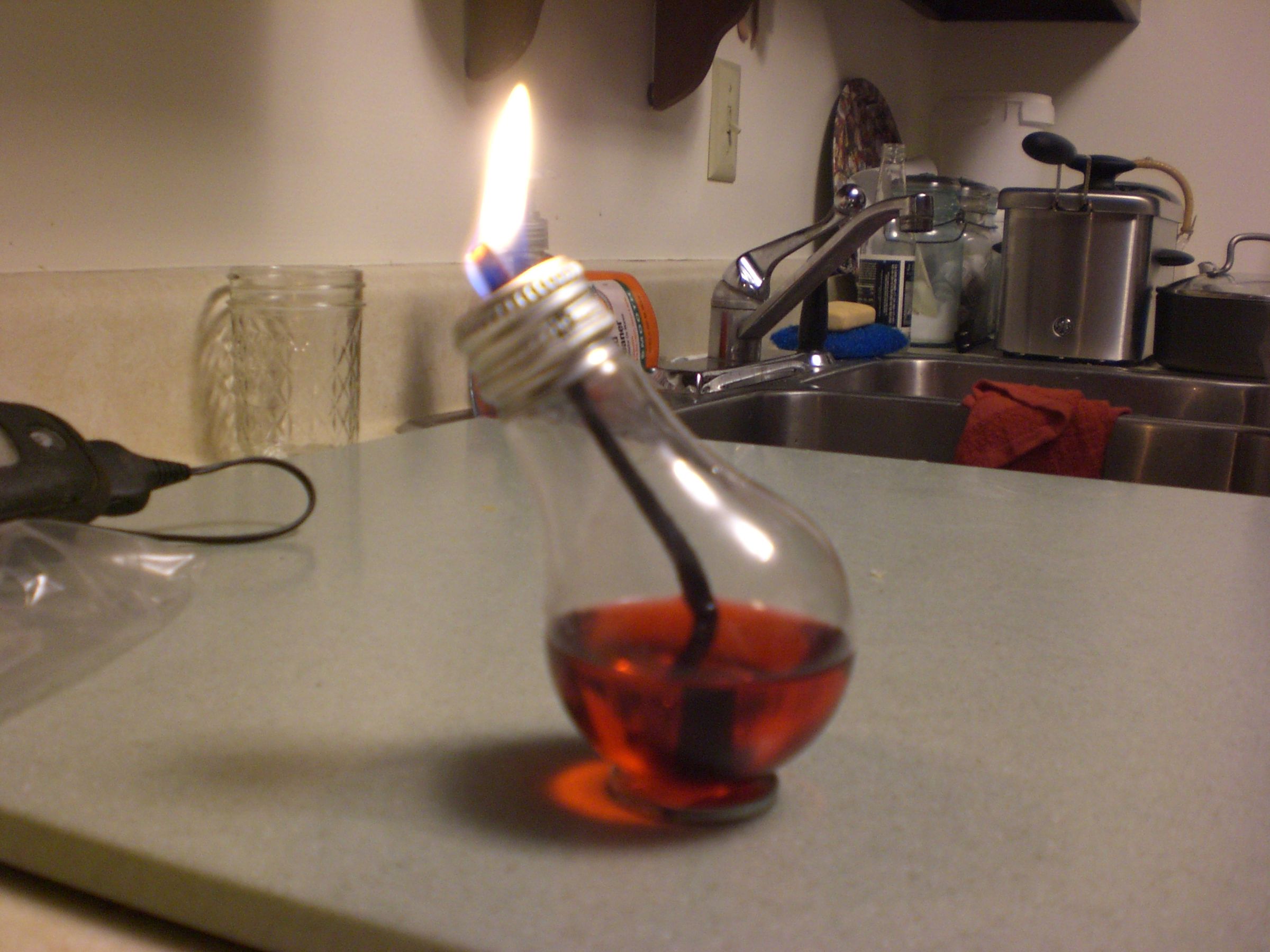 Light Bulb Lamp : 5 Steps (with Pictures) - Instructables