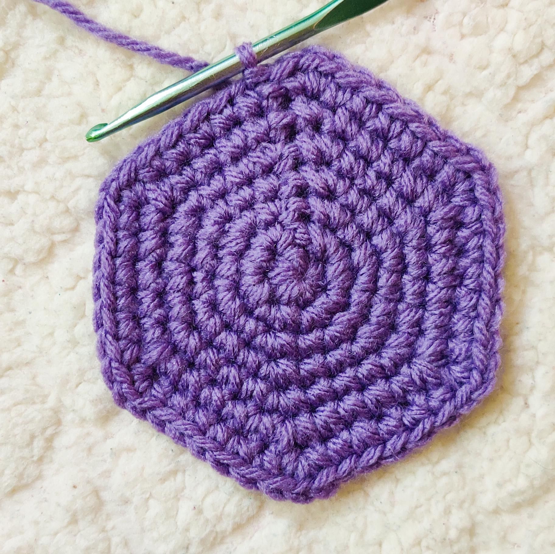 Single Crochet Solid Hexagon : 9 Steps (with Pictures) - Instructables