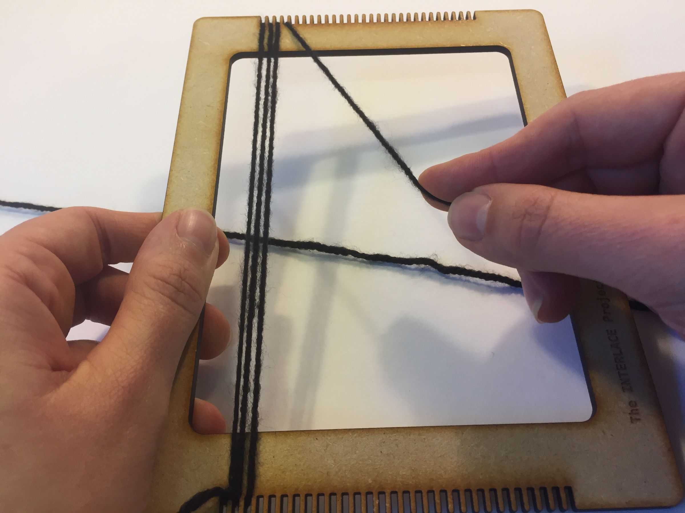 Laser Cut Mini Frame Loom Weaving : 24 Steps (with Pictures ...