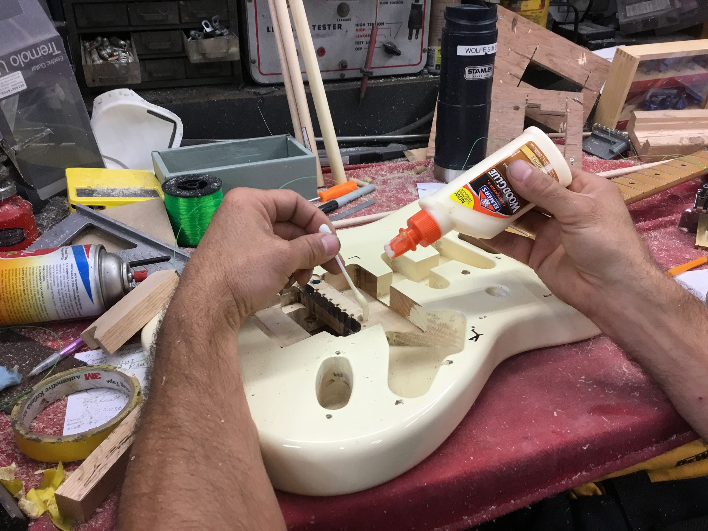 Gotoh Fender Floating Tremolo Install : 32 Steps (with Pictures ...
