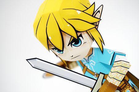 Breath of the Wild Link Papercraft (with Papercrafting Tips ...