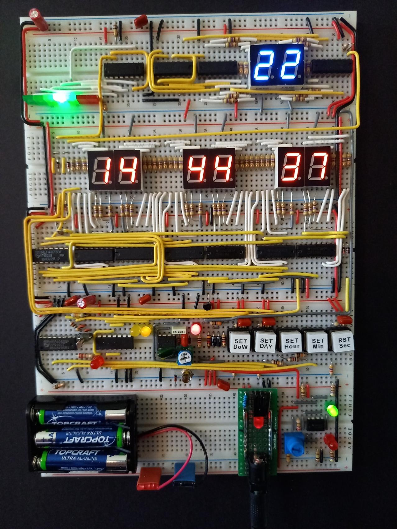 Common IC Breadboard Clock : 7 Steps (with Pictures) - Instructables