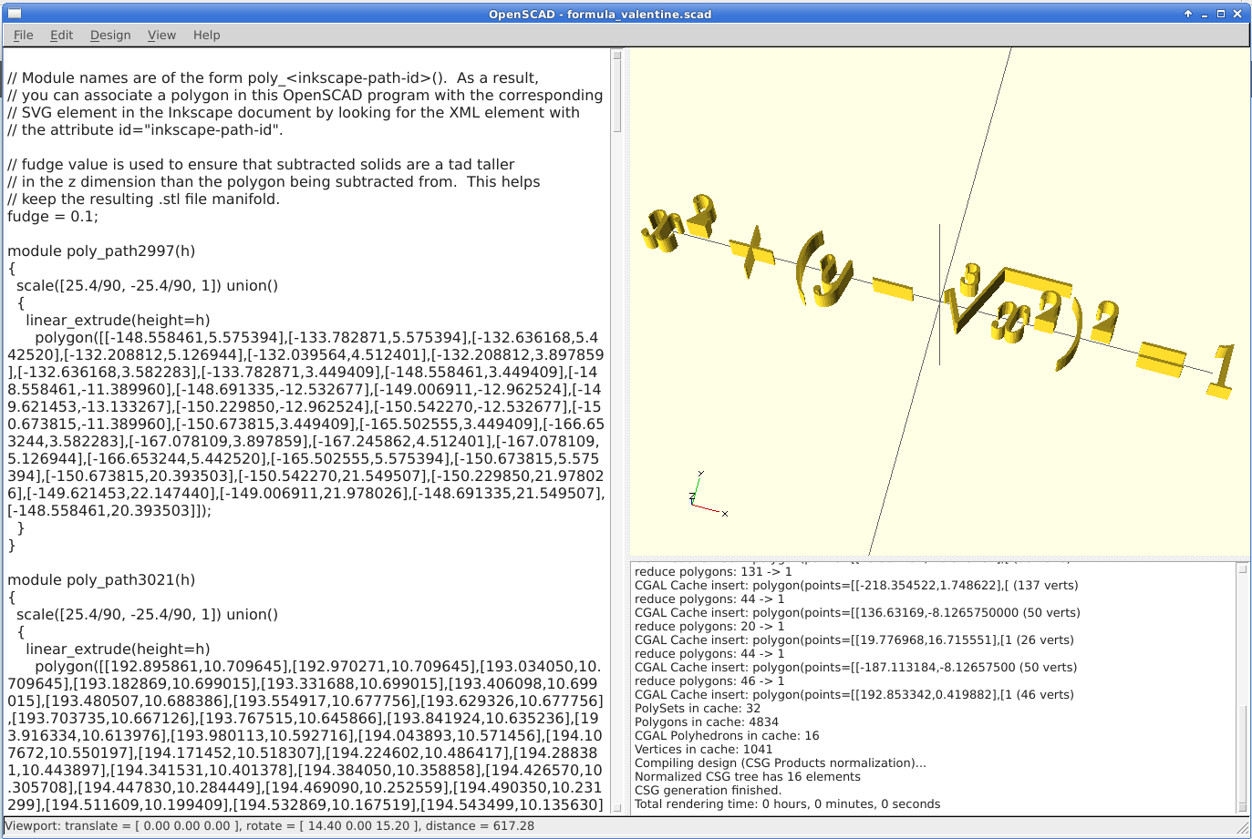 Math. Formula to 3D Printable Object : 10 Steps - Instructables