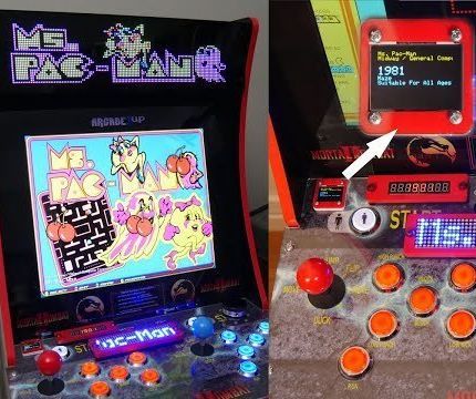 Arcade1Up Mod With LED Marquee and Sub-Displays : 9 Steps (with ...