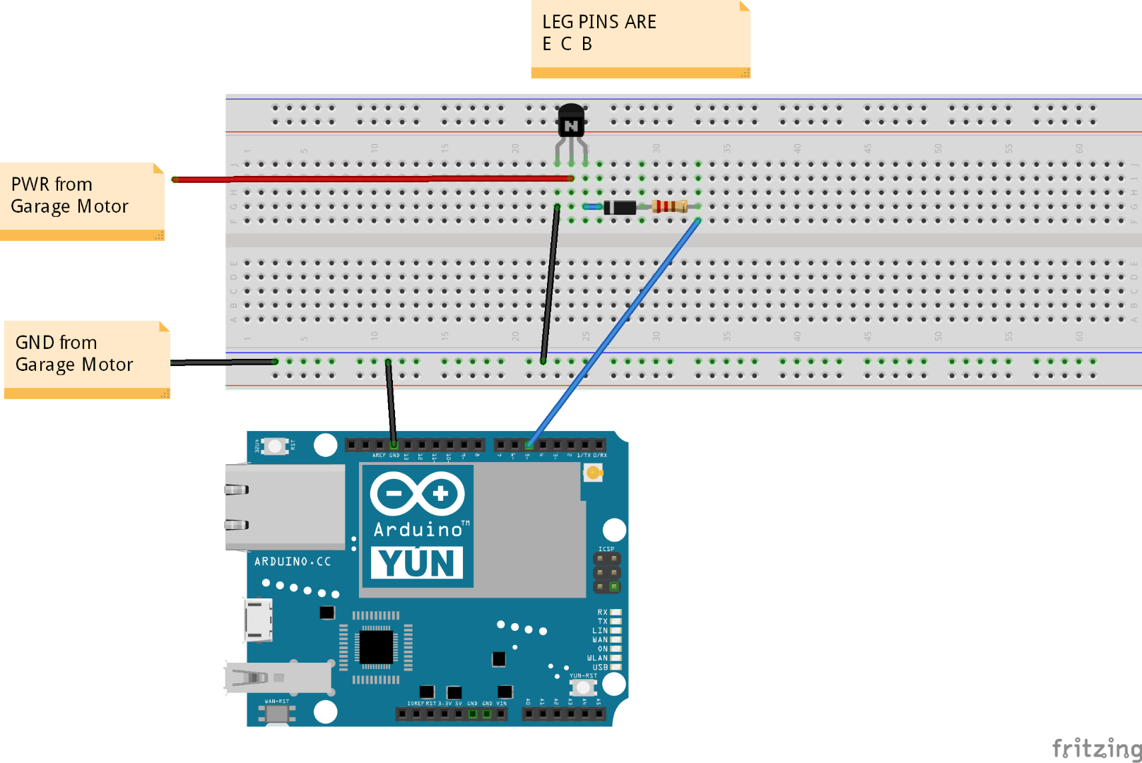 Annex, an Arduino Yun Garage Monitor : 8 Steps (with Pictures) - Instructables